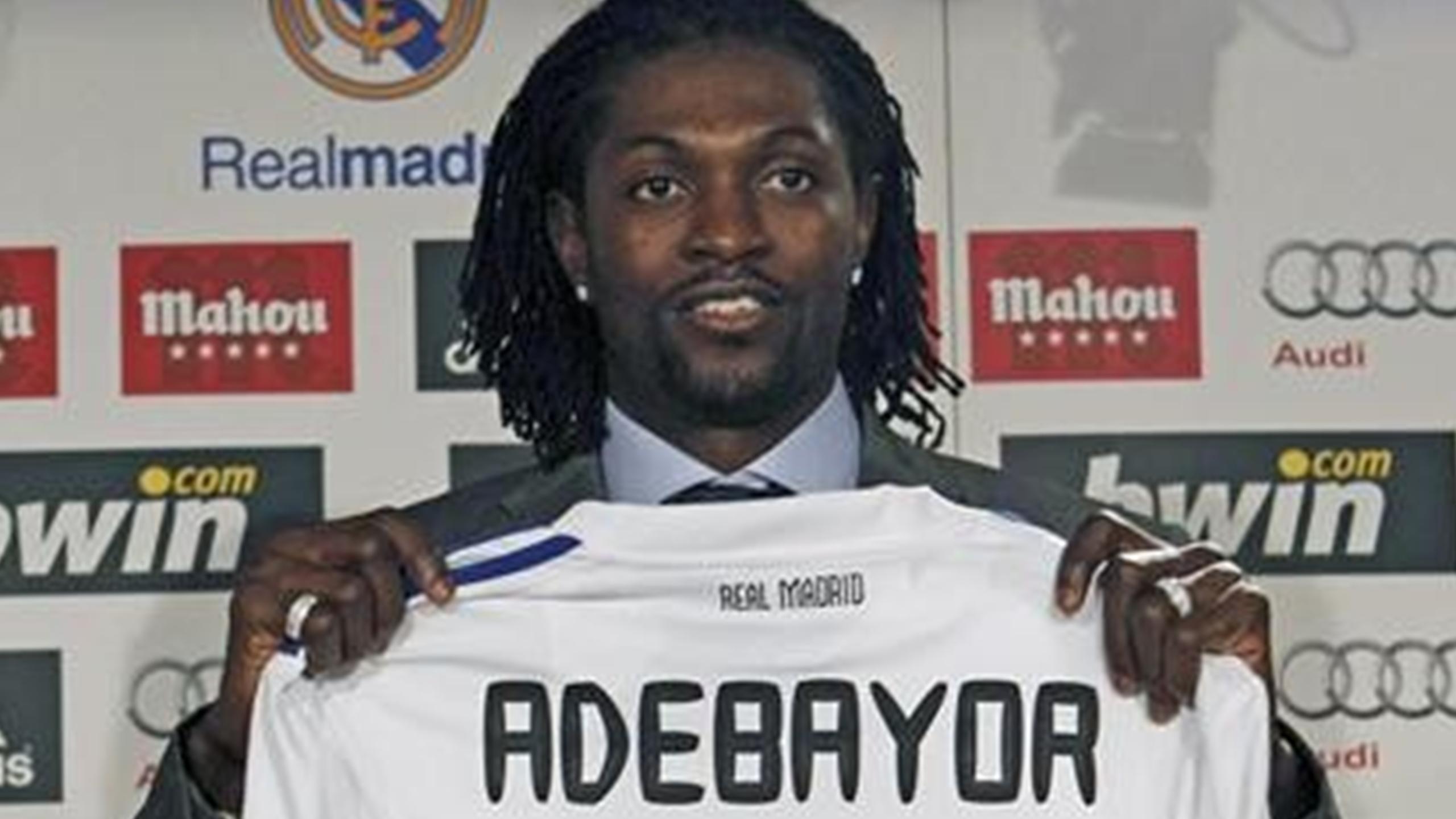 Presentación de Adebayor - Eurosport