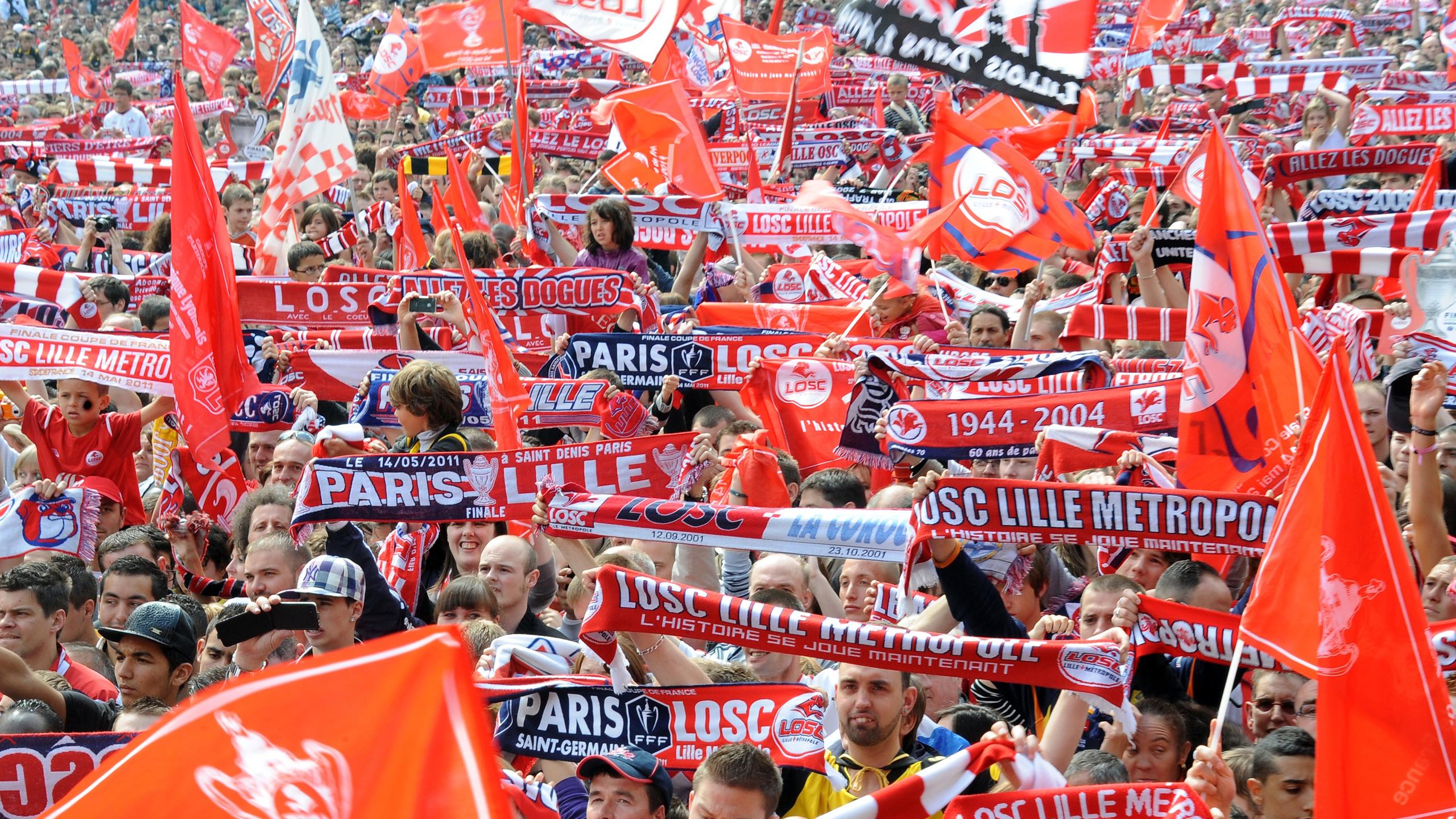 Lille a fêté ses héros - Eurosport