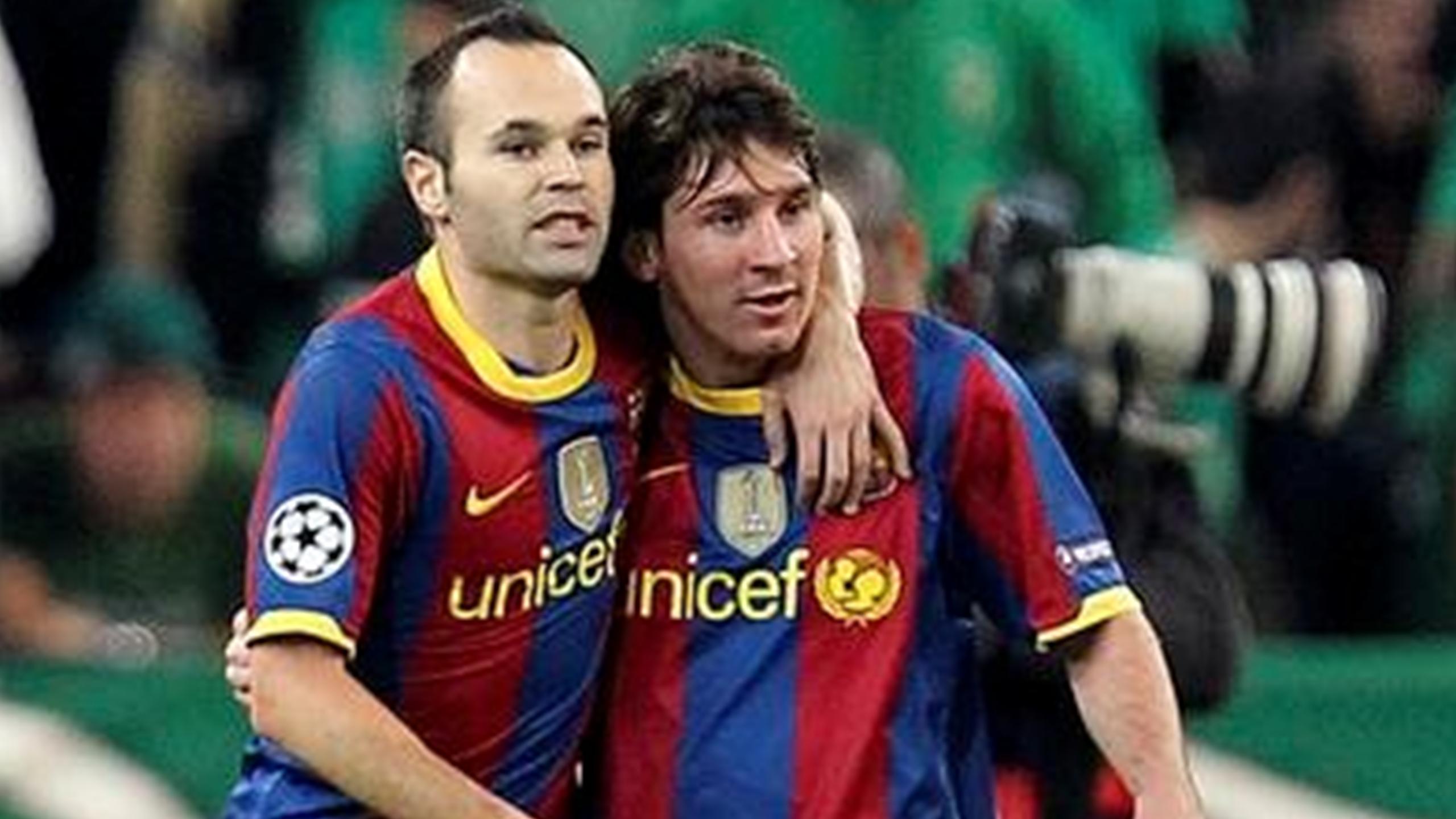 Messi e Iniesta - Eurosport