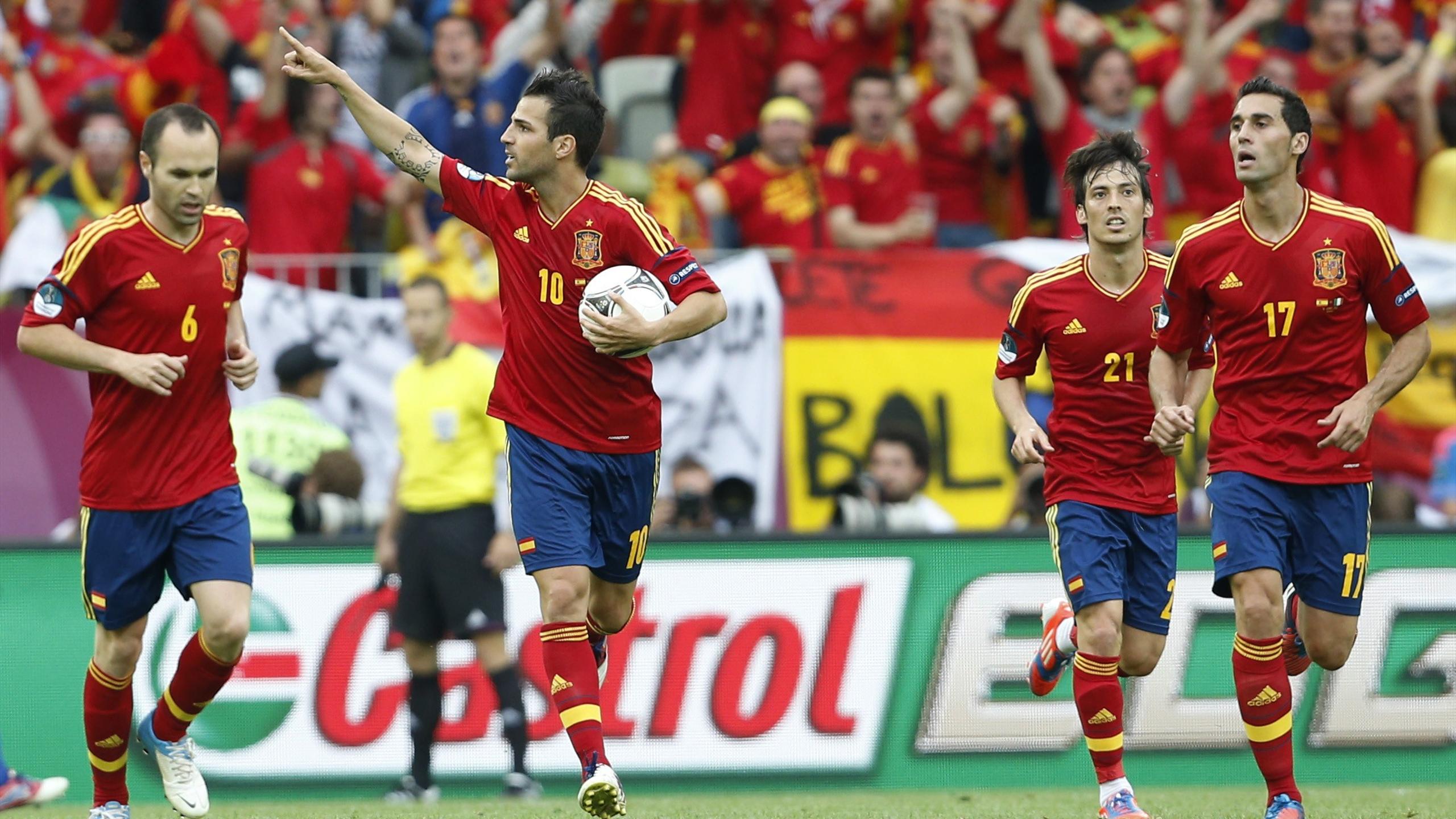 La Roja favorite des stats - Eurosport