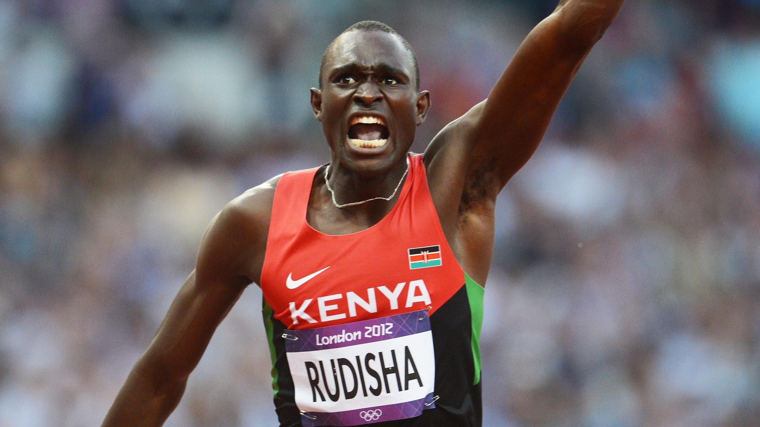 David Rudisha 800 metreyi ilk sırada tamamladı - Eurosport