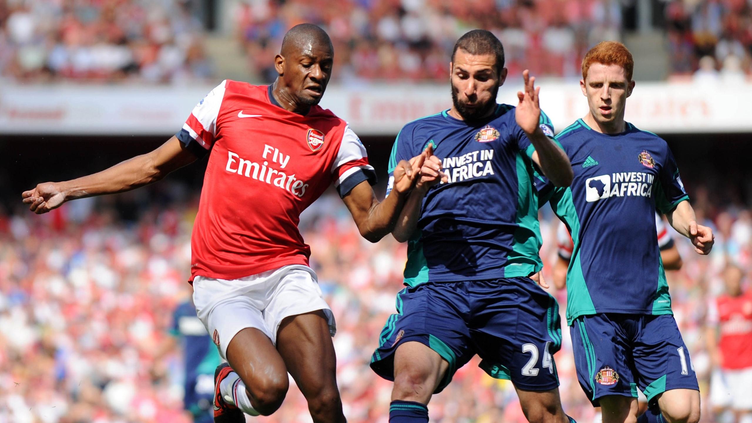 Abou Diaby (Arsenal) rechute une fois de plus - Eurosport