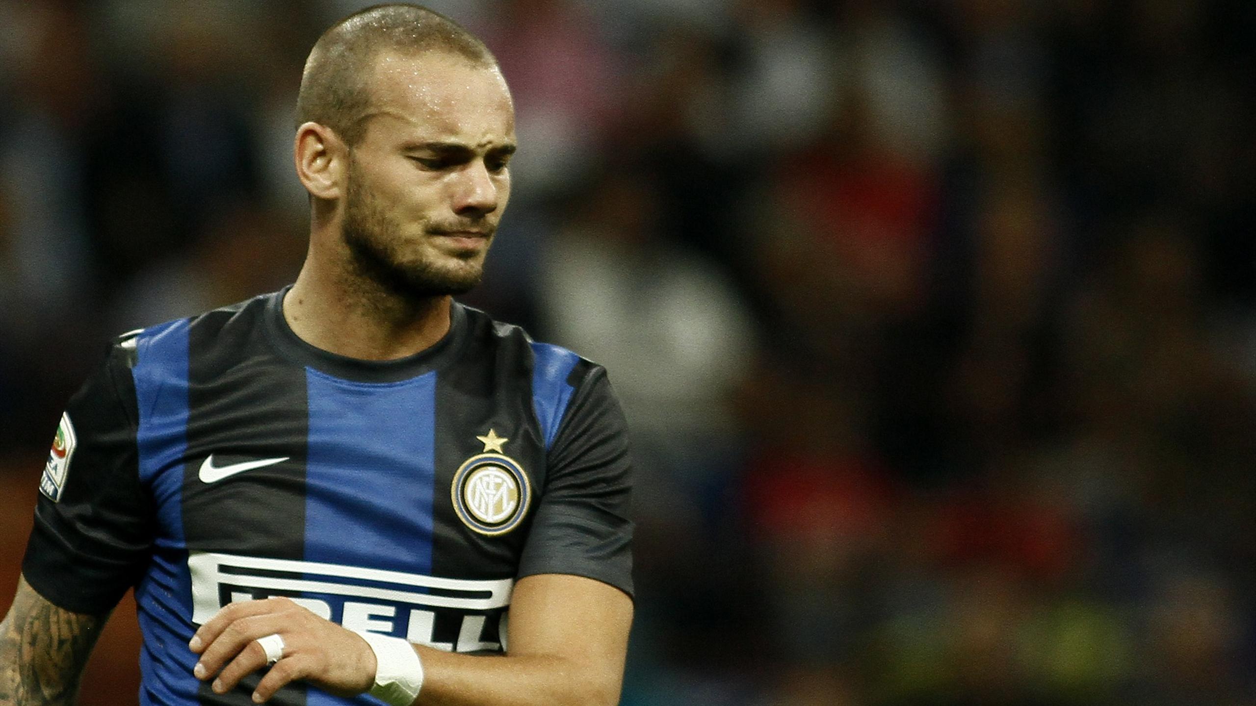 Sneijder: "L'Inter è finita con Moratti, ora sogno il Milan" - Eurosport