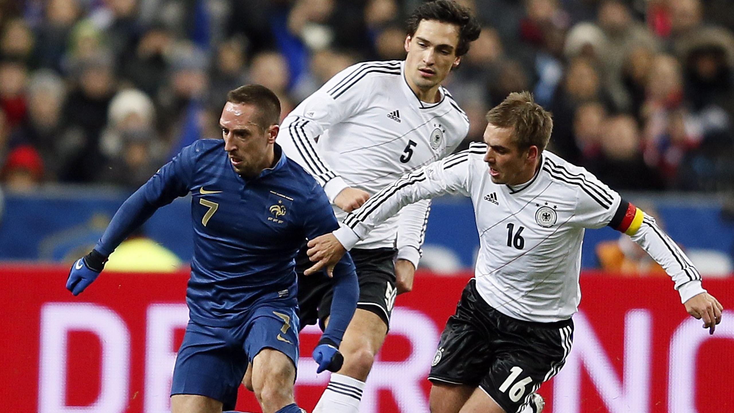 France - Allemagne (1-2) - les notes des joueurs : Franck Ribéry y a ...
