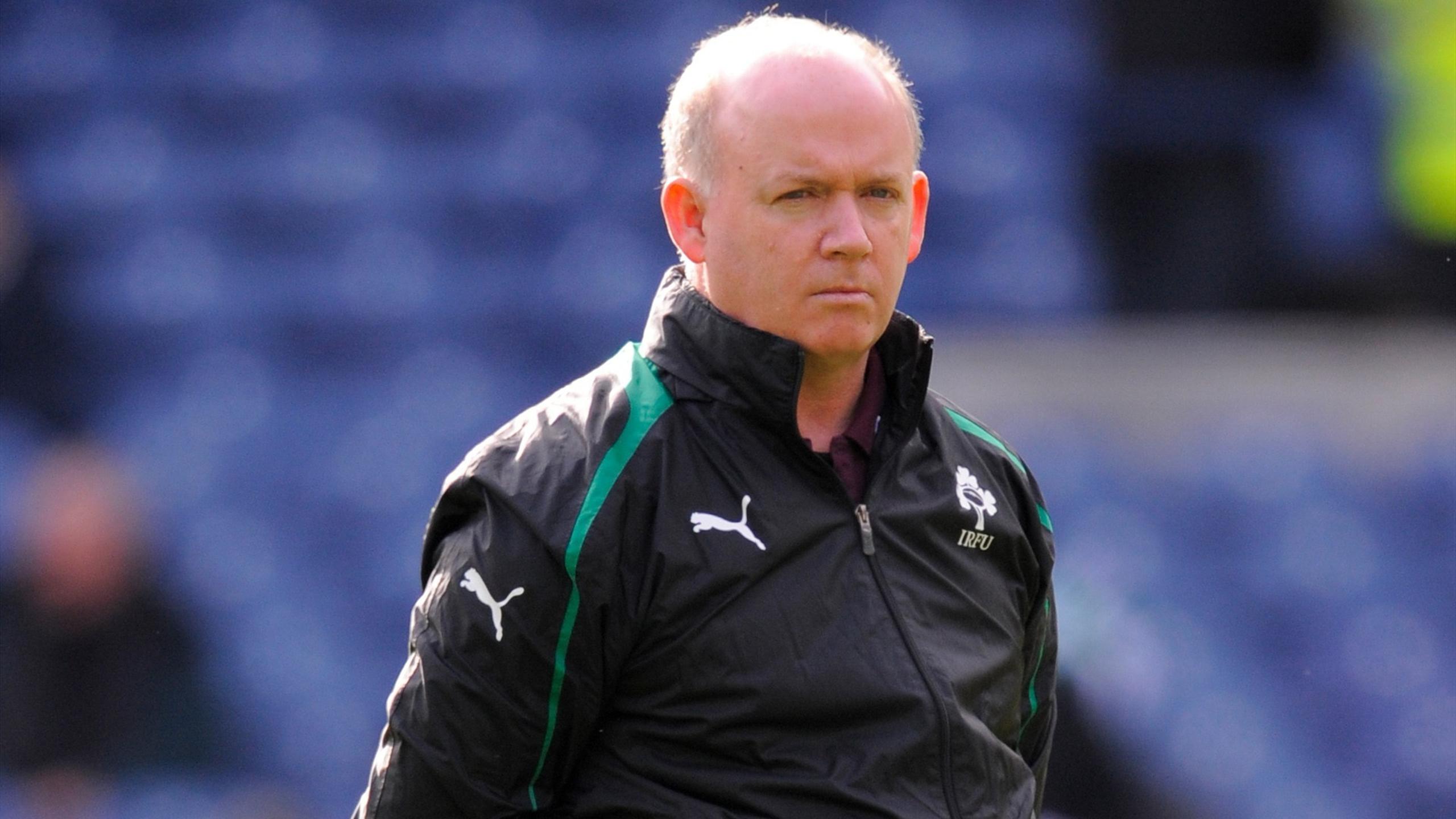 Declan Kidney (Irlande): "Moi aussi je signe pour un 3-0 !" - Eurosport