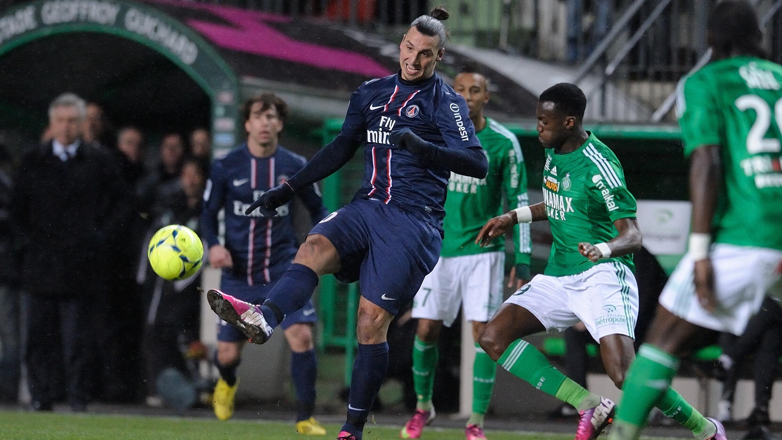 ASSE-PSG (2-2): Le PSG n'en profite pas - Eurosport