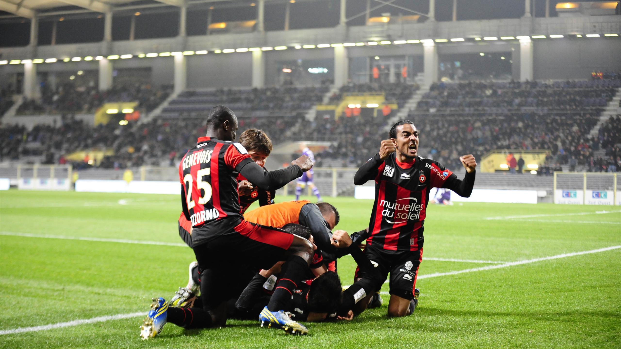 Ligue 1 : Nice s'impose à Toulouse (3-4) et passe la quatrième - Eurosport