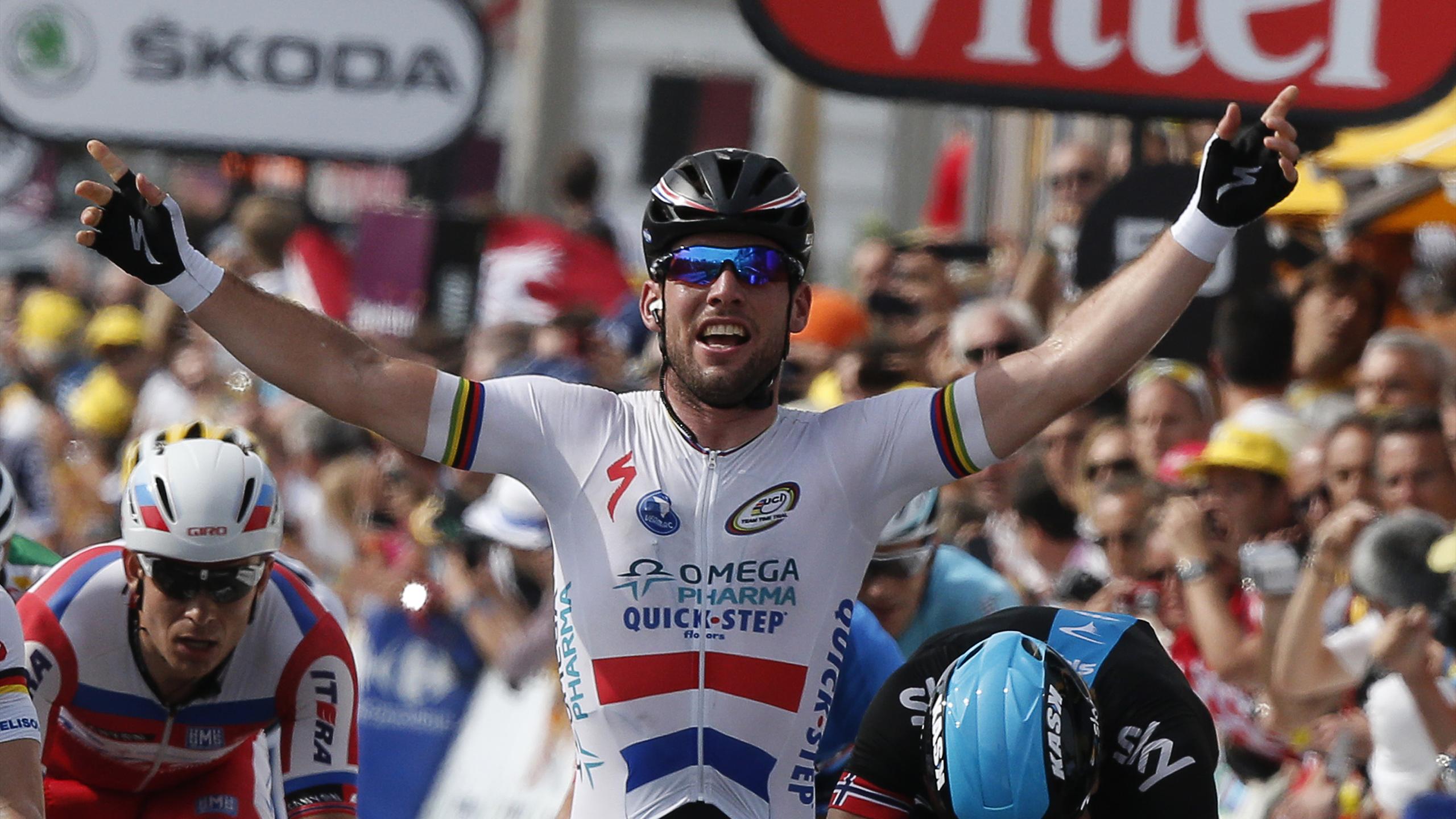 Tom Steels : Cavendish, toujours le plus rapide - Eurosport