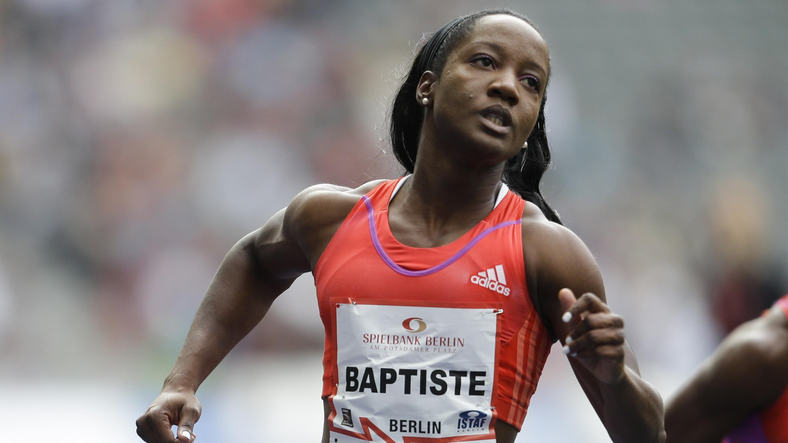 Sprinter Baptiste tests positive - report - Eurosport