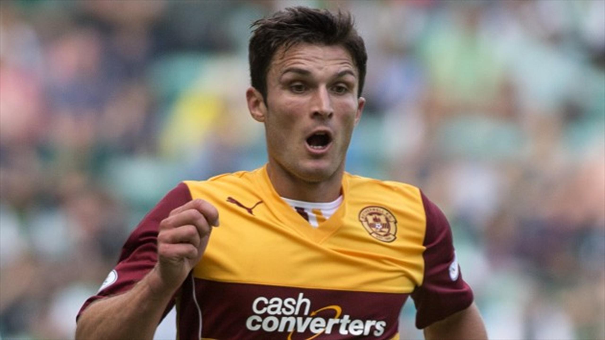 Sutton seals win for Motherwell - Eurosport