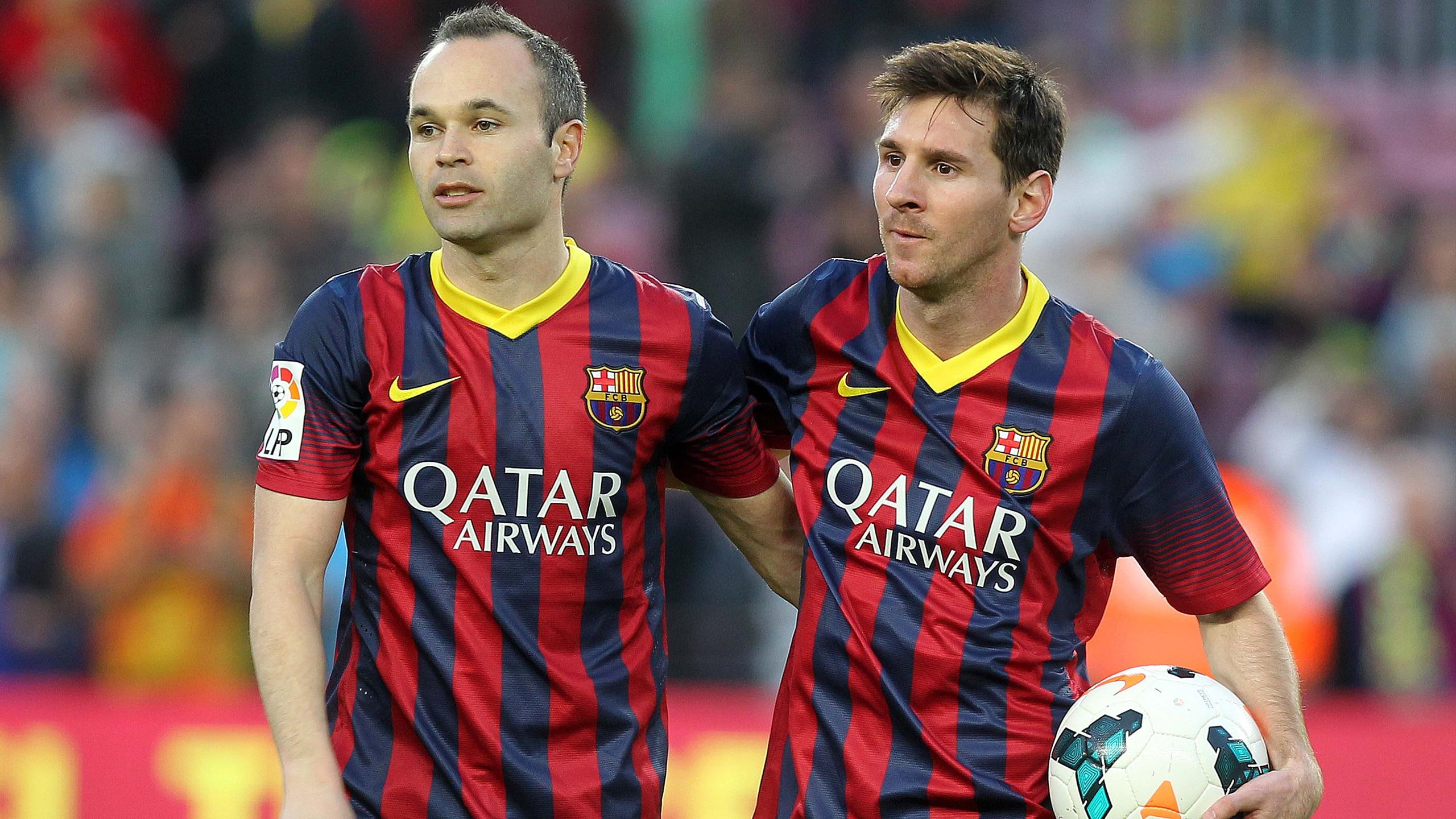 Barça, Andrés Iniesta espère que Lionel Messi finira sa carrière au ...