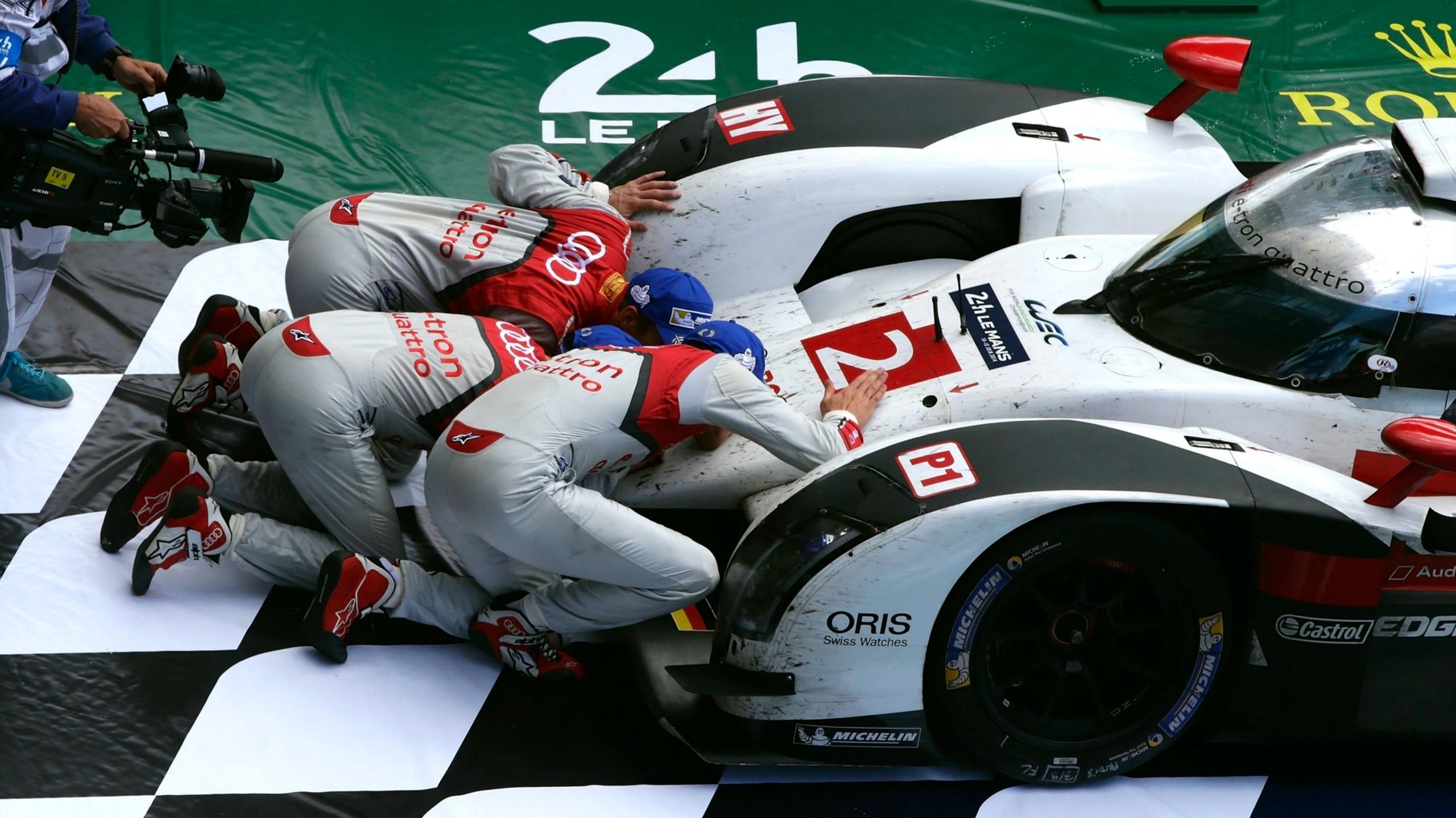 24 Heures du Mans 2014 : Et à la fin, c'est Audi qui gagne - Eurosport