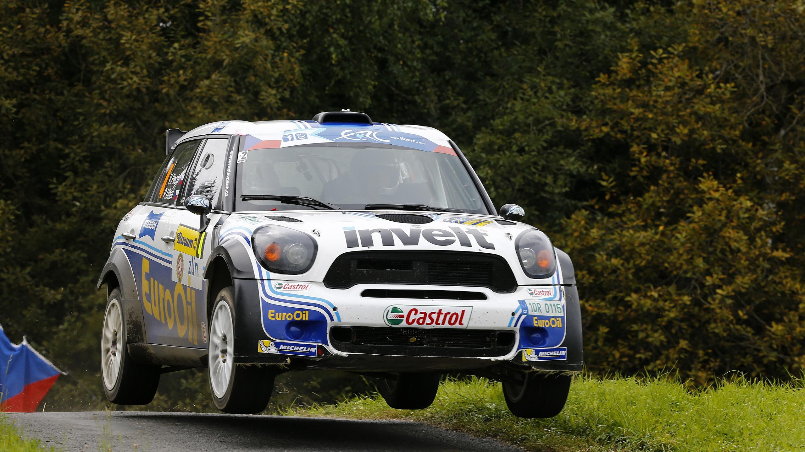 ERC - Rallye de République tchèque : Vaclav Pech (Mini Cooper ...