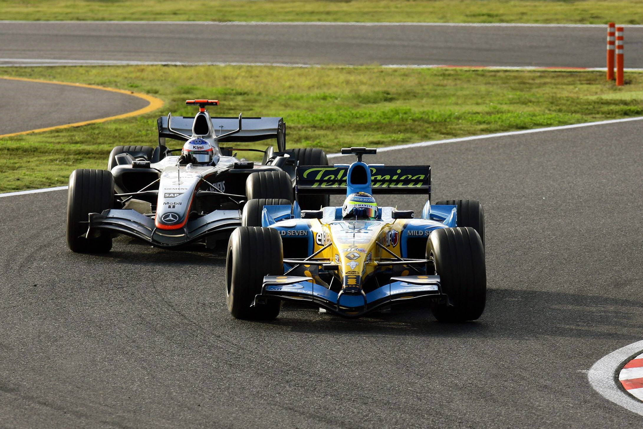 Suzuka Story : 2005, Alonso et Schumacher dans le 130R, Räikkönen de ...