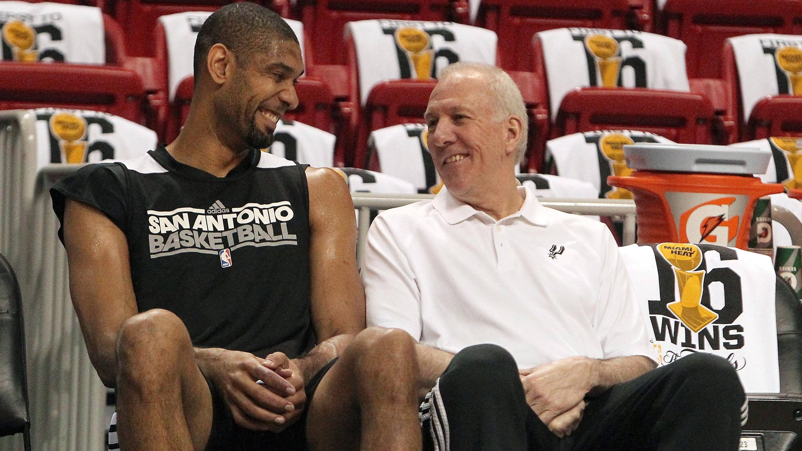 NBA - Légendes : Tim Duncan et Gregg Popovich passent la barre des 900 ...