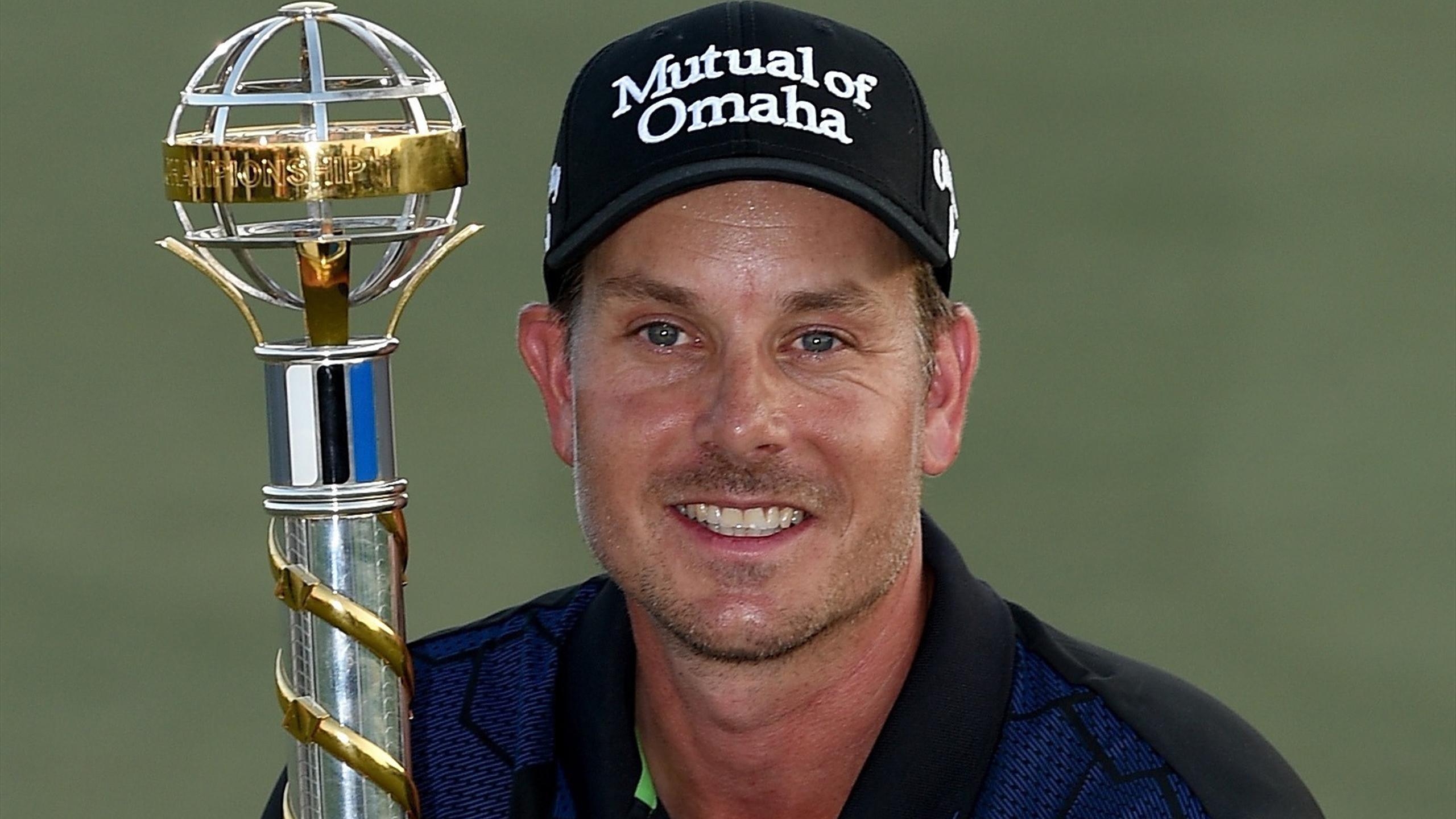 Stenson beats heat fatigue and nerves to defend Dubai title - Eurosport