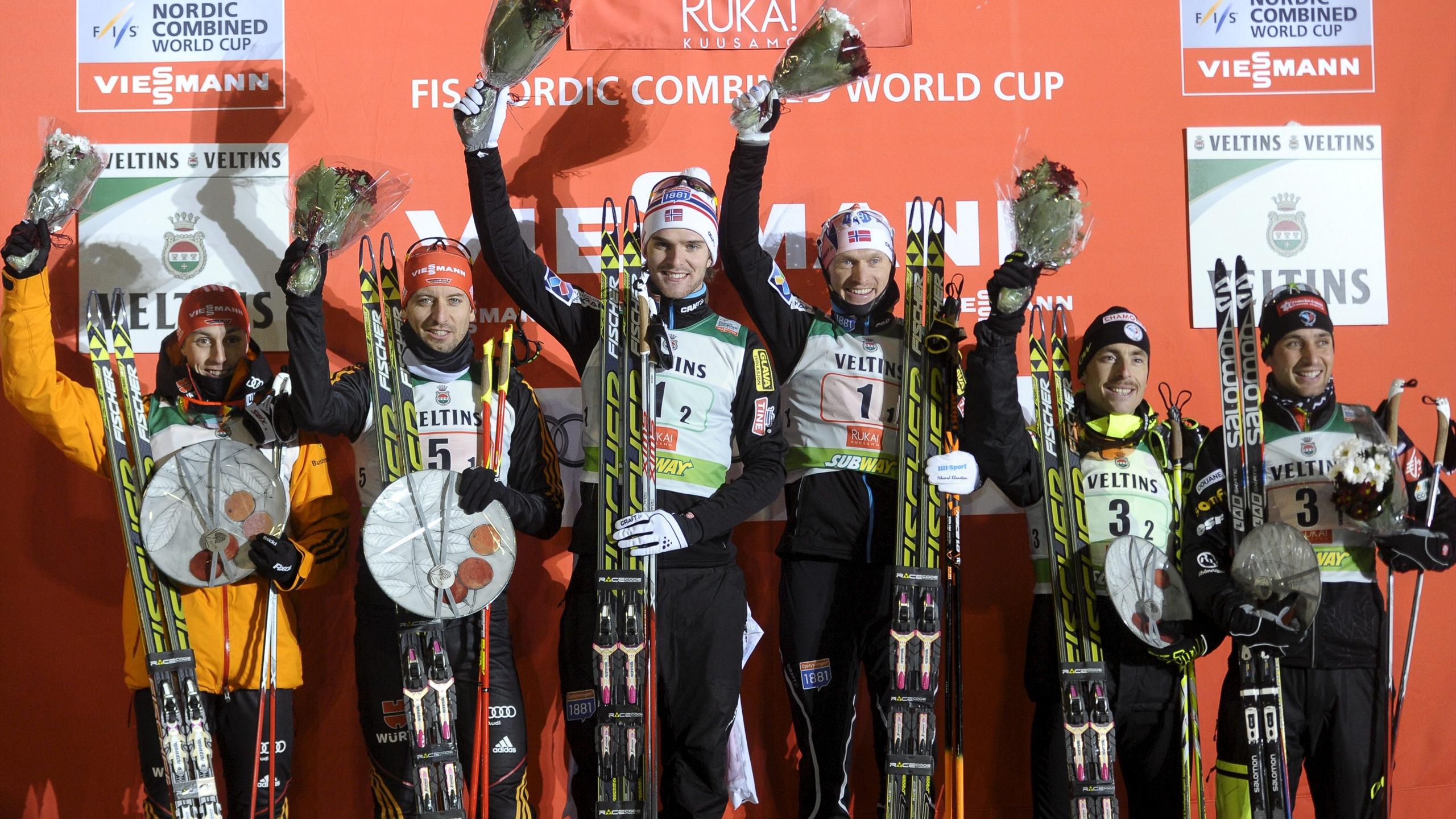 Combiné Nordique : podium pour Jason Lamy-Chappuis et François Braud à ...