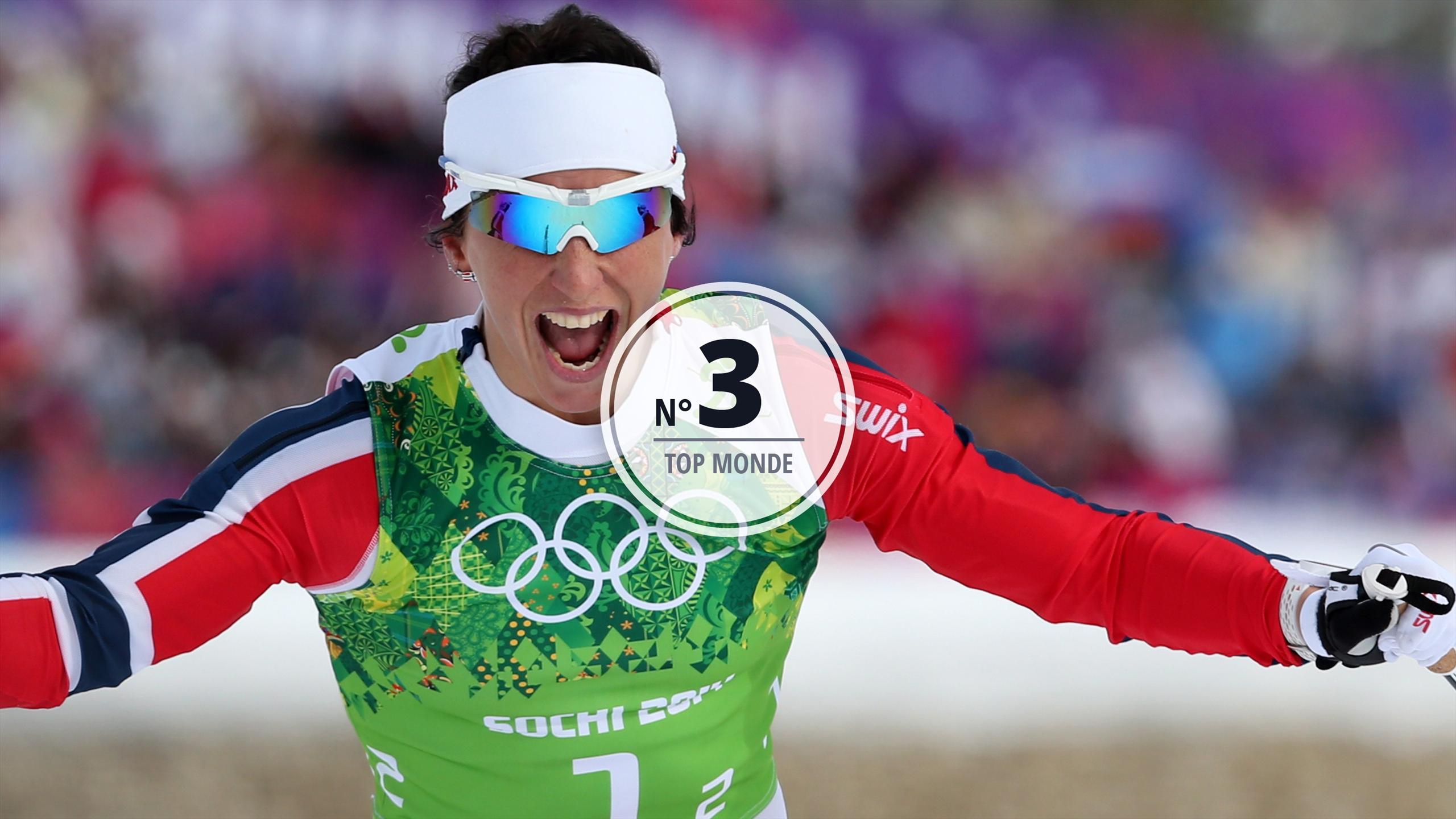 Top 10 monde 2014 : Marit Bjoergen (Norvège, ski de fond) à la 3e place ...