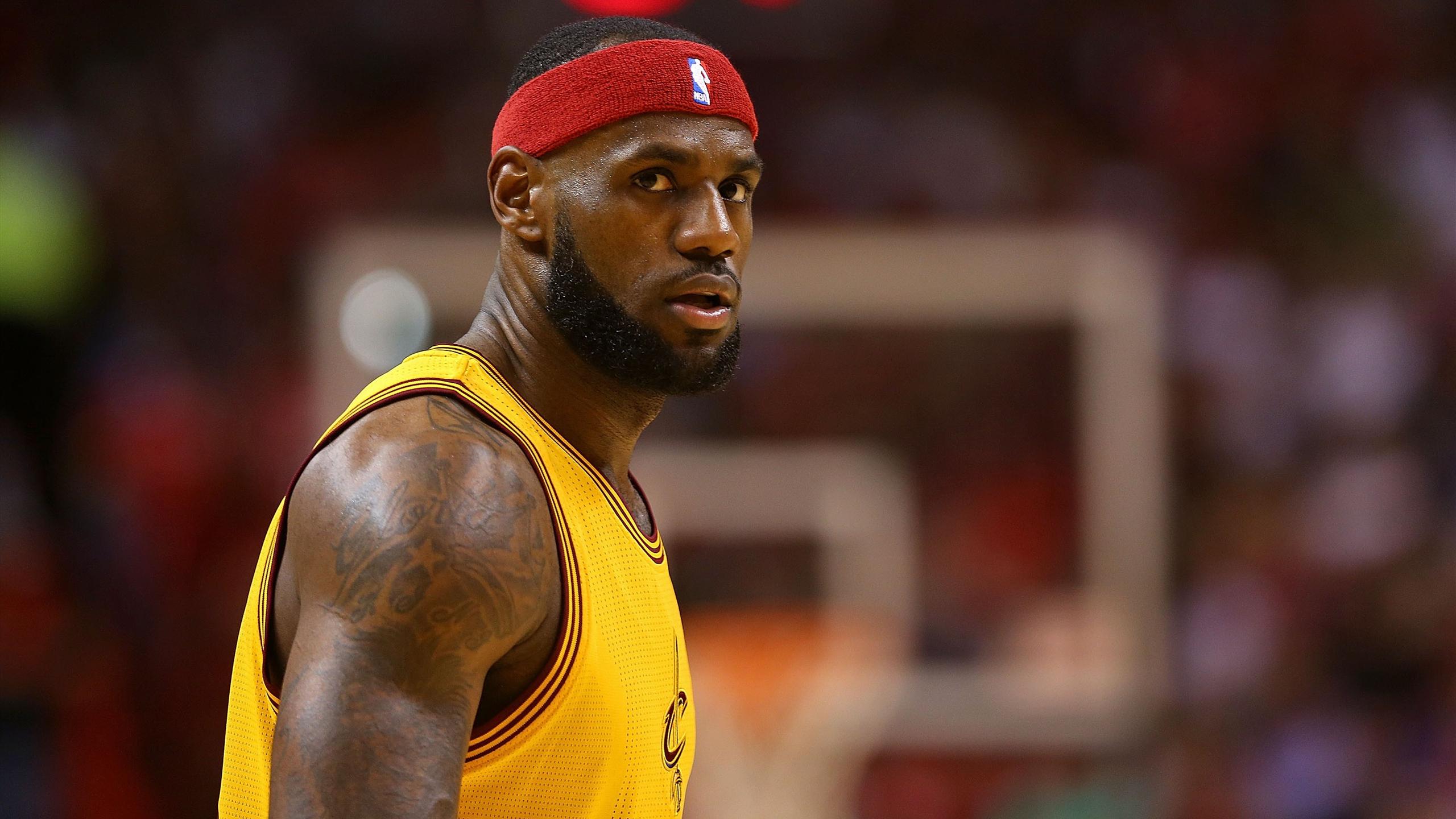 NBA : LeBron James (Cleveland Cavaliers) absent deux semaines - Eurosport