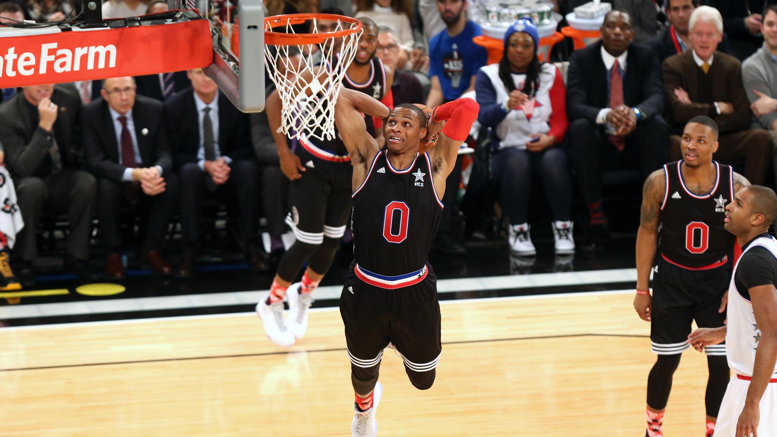 NBA - All Star Game : Russell Westbrook MVP, une nuit historique ...