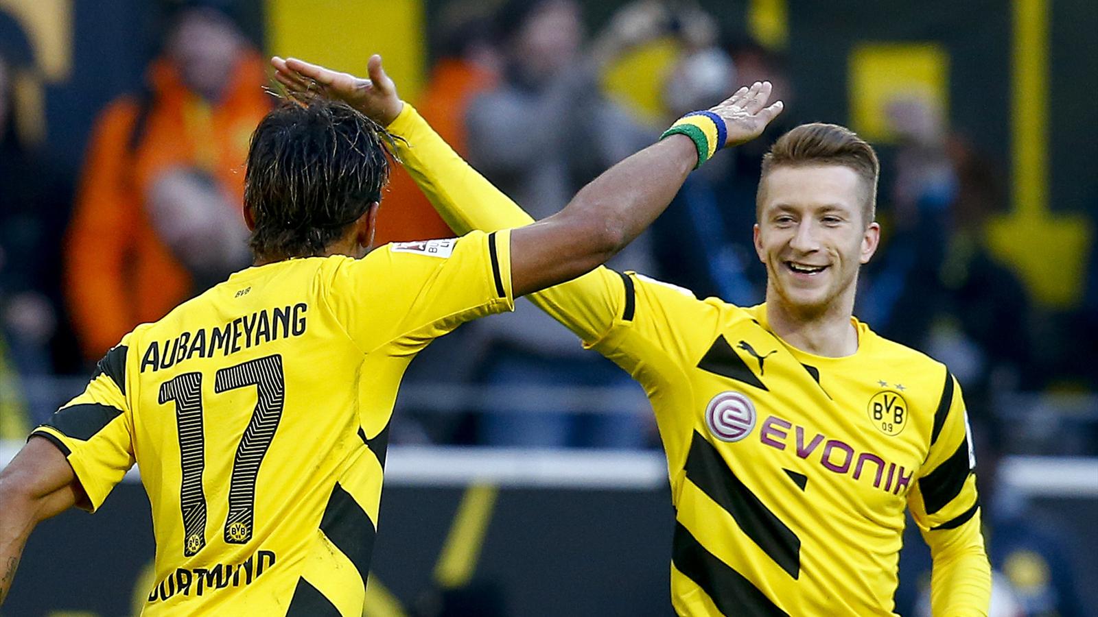 Marco Reus scores again as Dortmund earn fourth successive victory ...