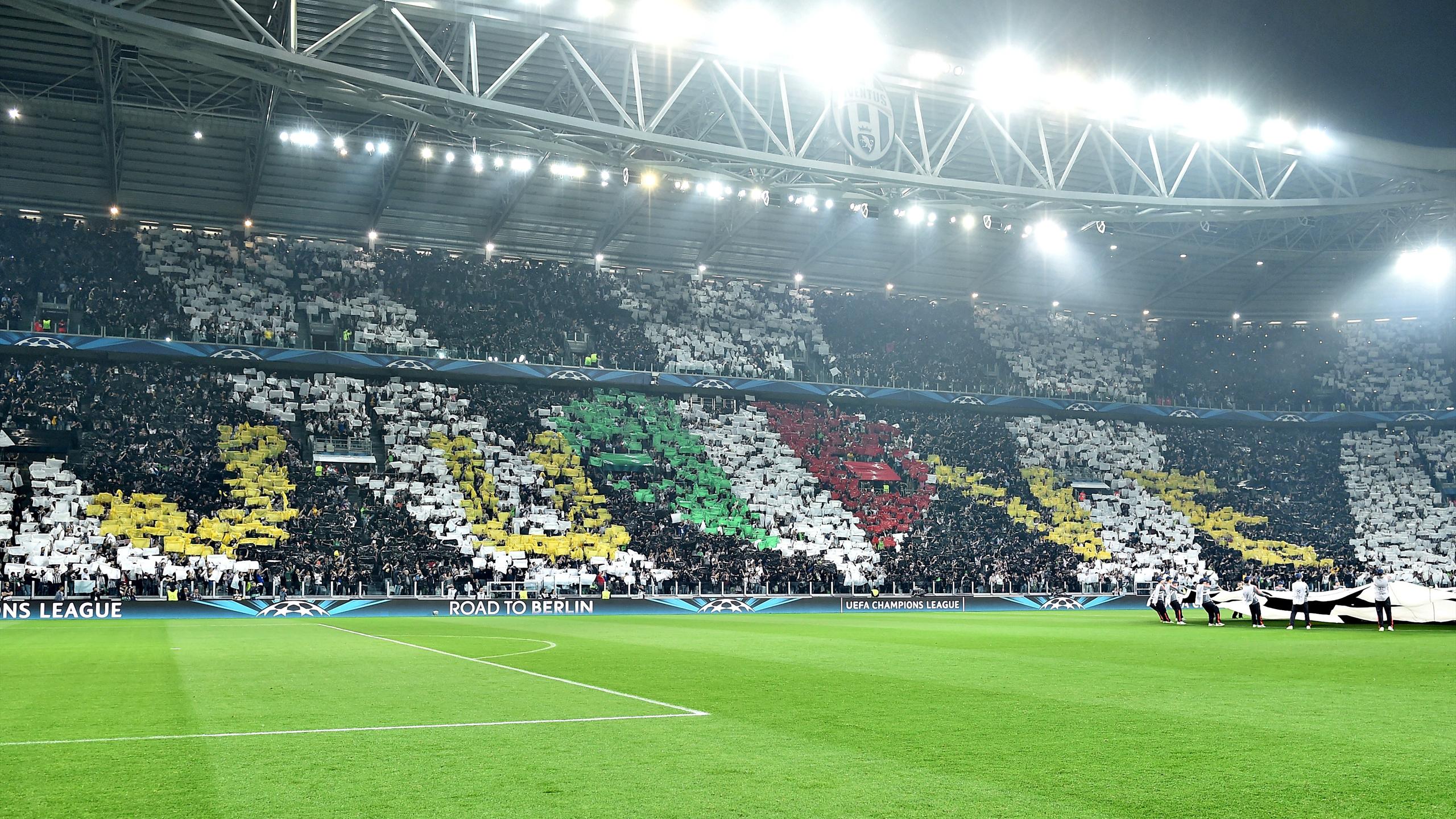Juventus-Monaco: le superbe tifo des supporters turinois - Eurosport