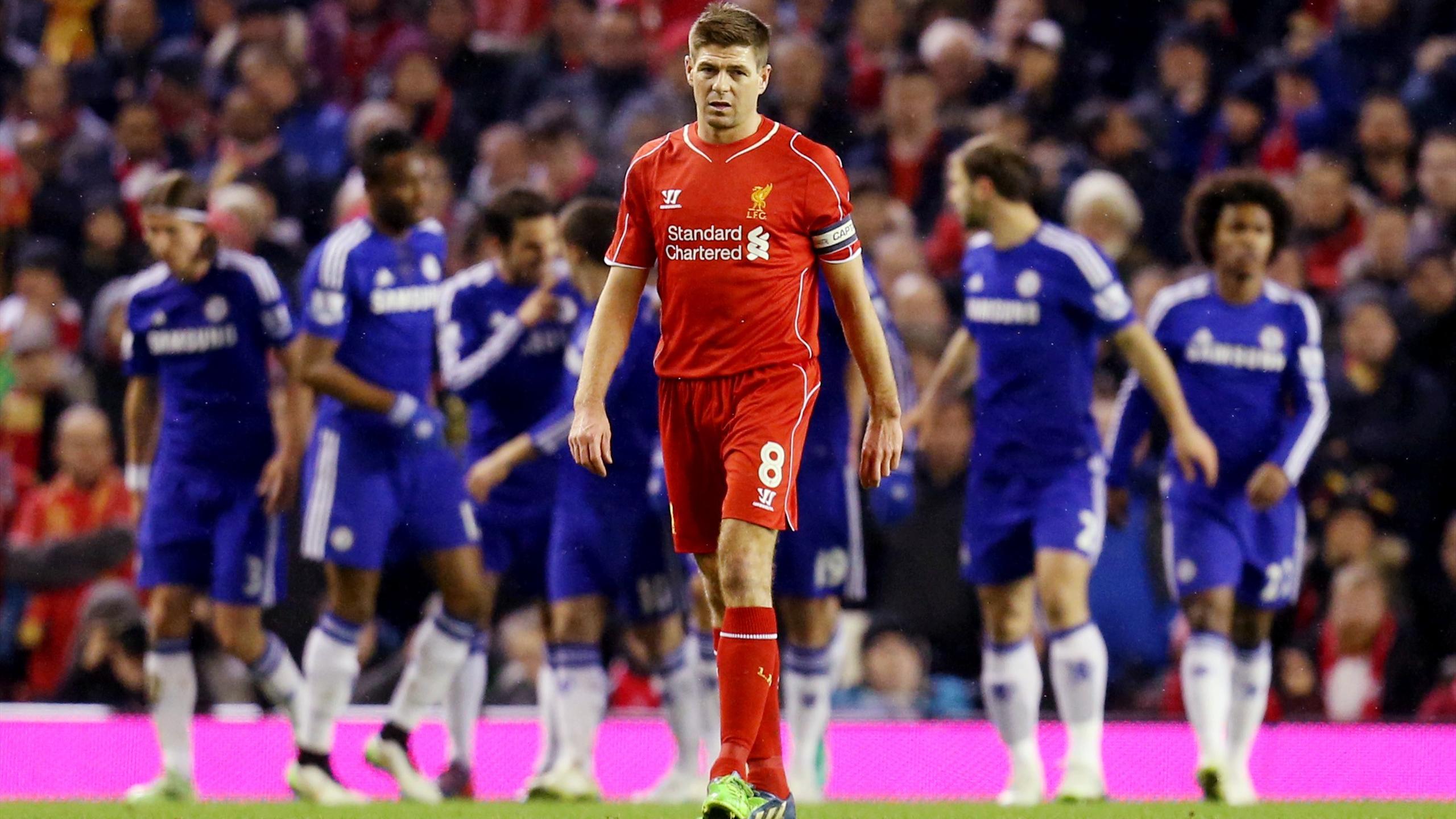 Steven Gerrard contre Chelsea, dernier acte d'un classique - Eurosport