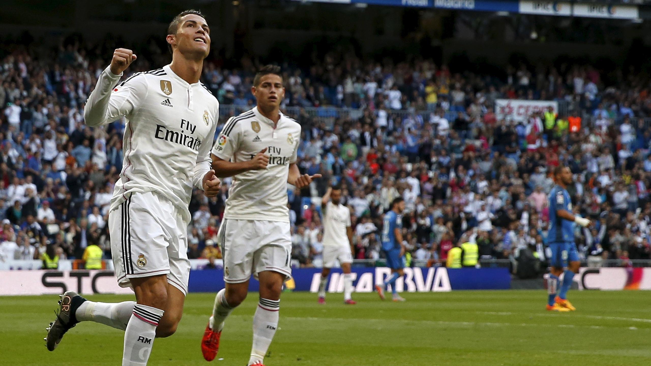 Cristiano Ronaldo Pichichi con record: 7-3 al Getafe! - Eurosport
