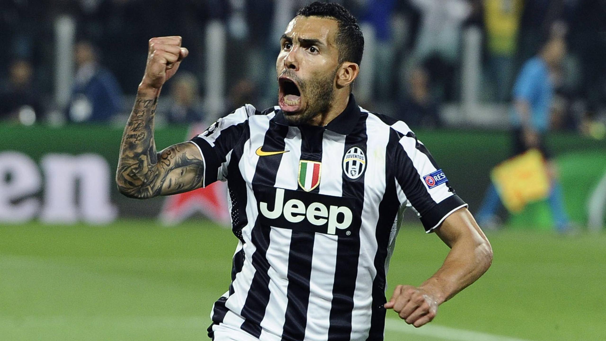 Juventus Turins Stürmer-Star Carlos Tévez soll Italiens Rekordmeister ...
