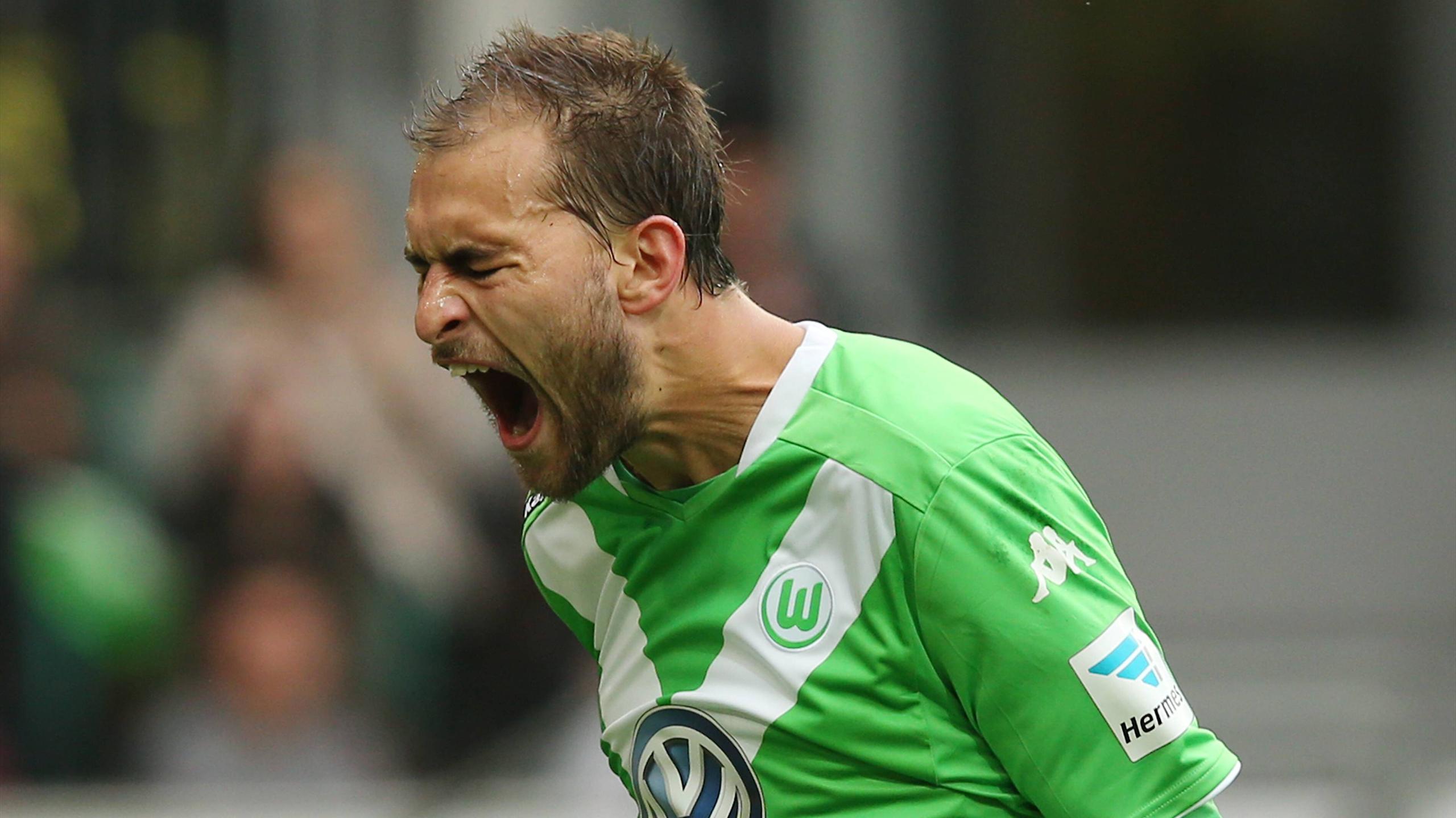 Wolfsburgs Stürmer Bas Dost visiert 34 Tore in 34 Spielen an - Eurosport