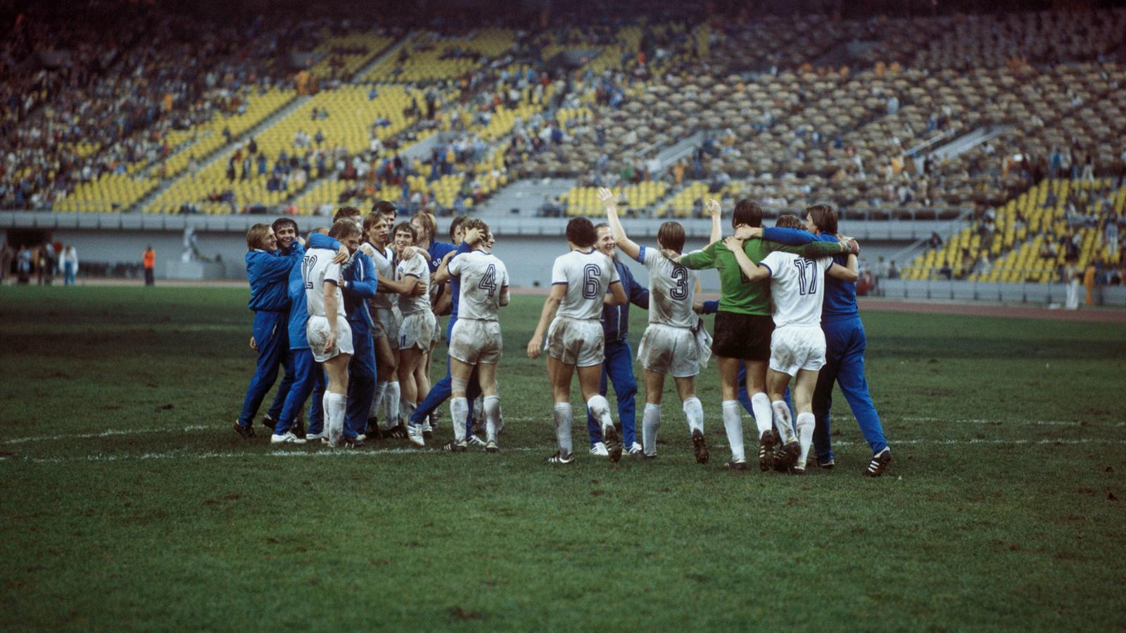 Kein Tag wie jeder andere: DDR wird Fußball-Olympiasieger - Alle ...