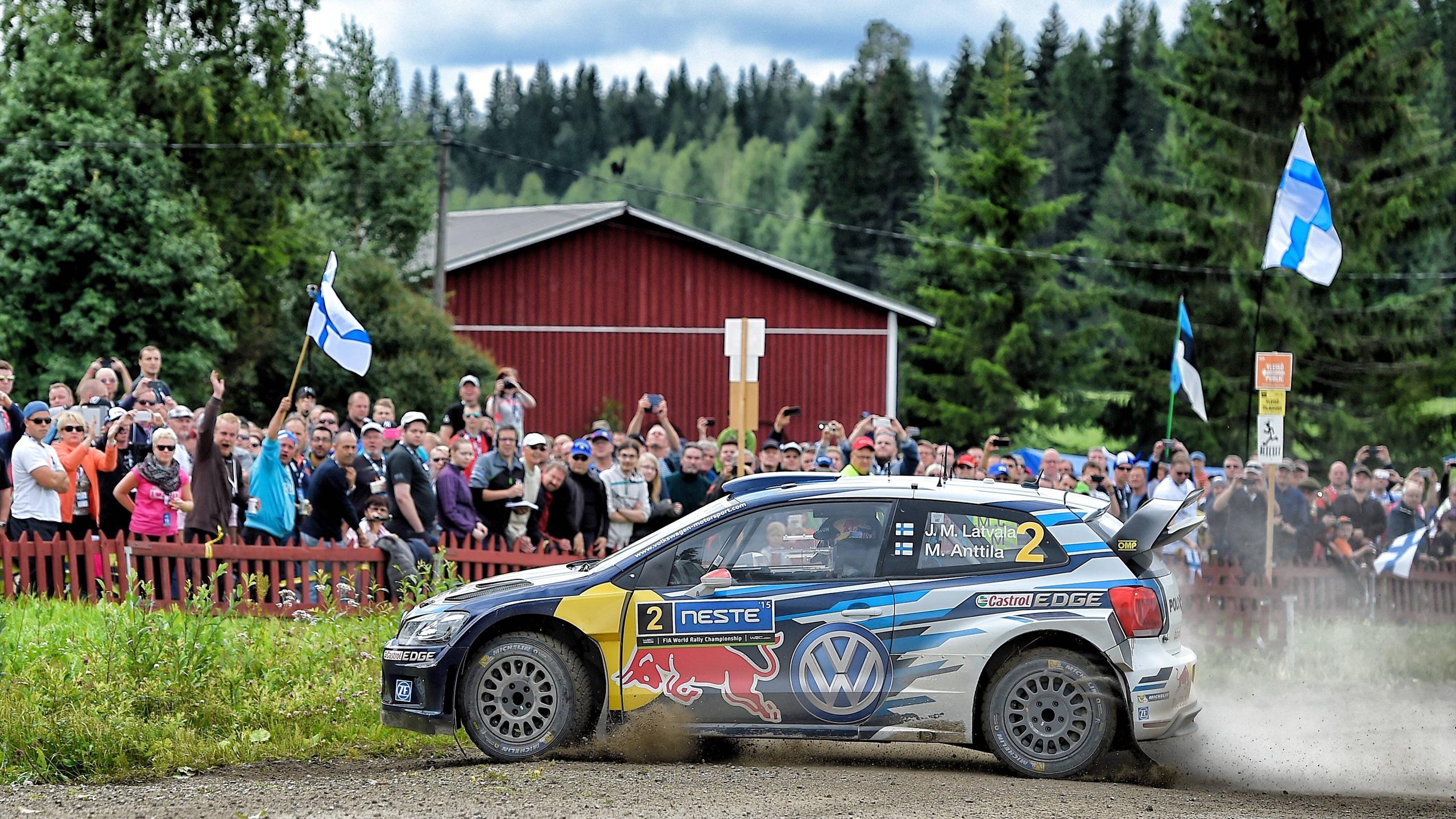 Rallye Finnland: Jari-Matti Latvala entzaubert Weltmeister Sebastien ...