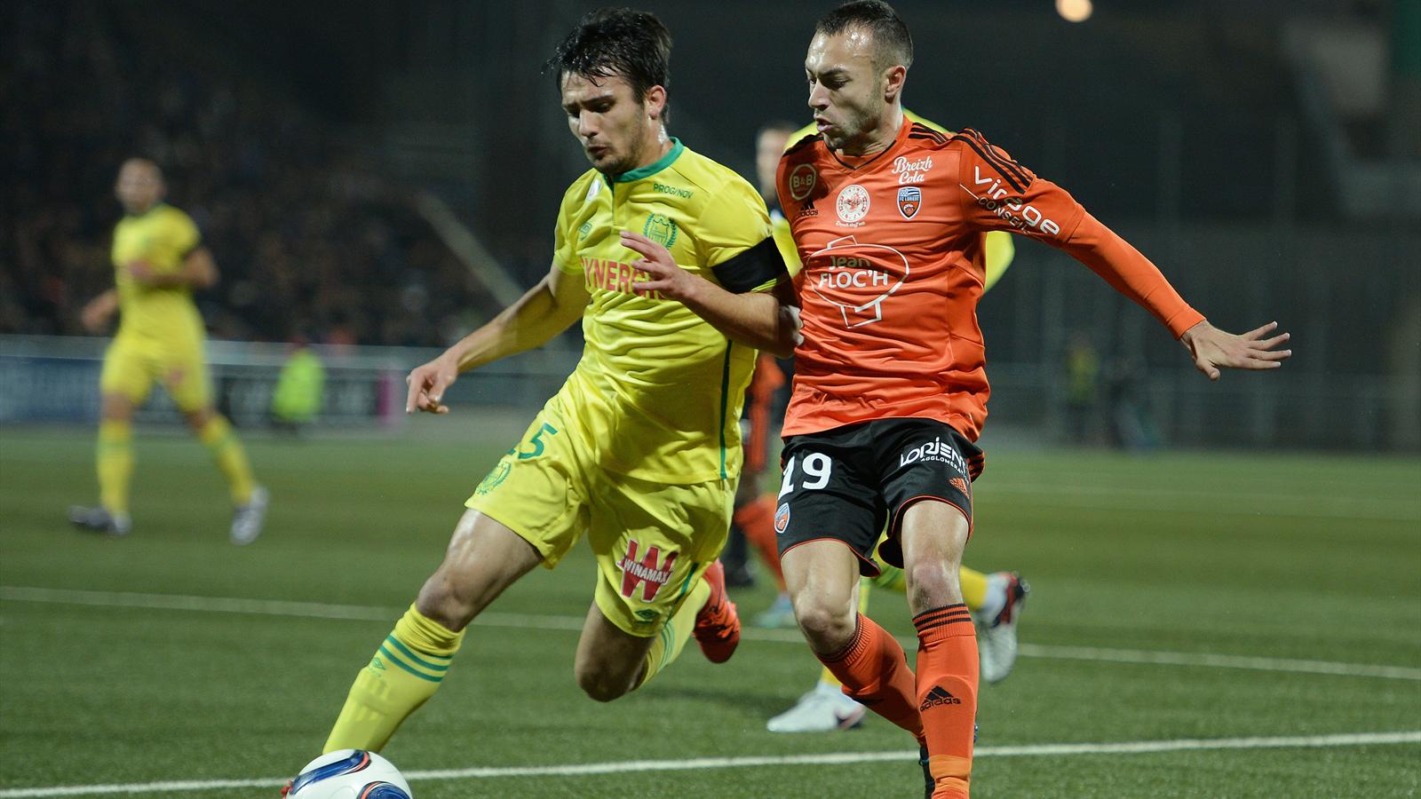 FC Lorient - Nantes en direct - 19 décembre 2015 - Eurosport