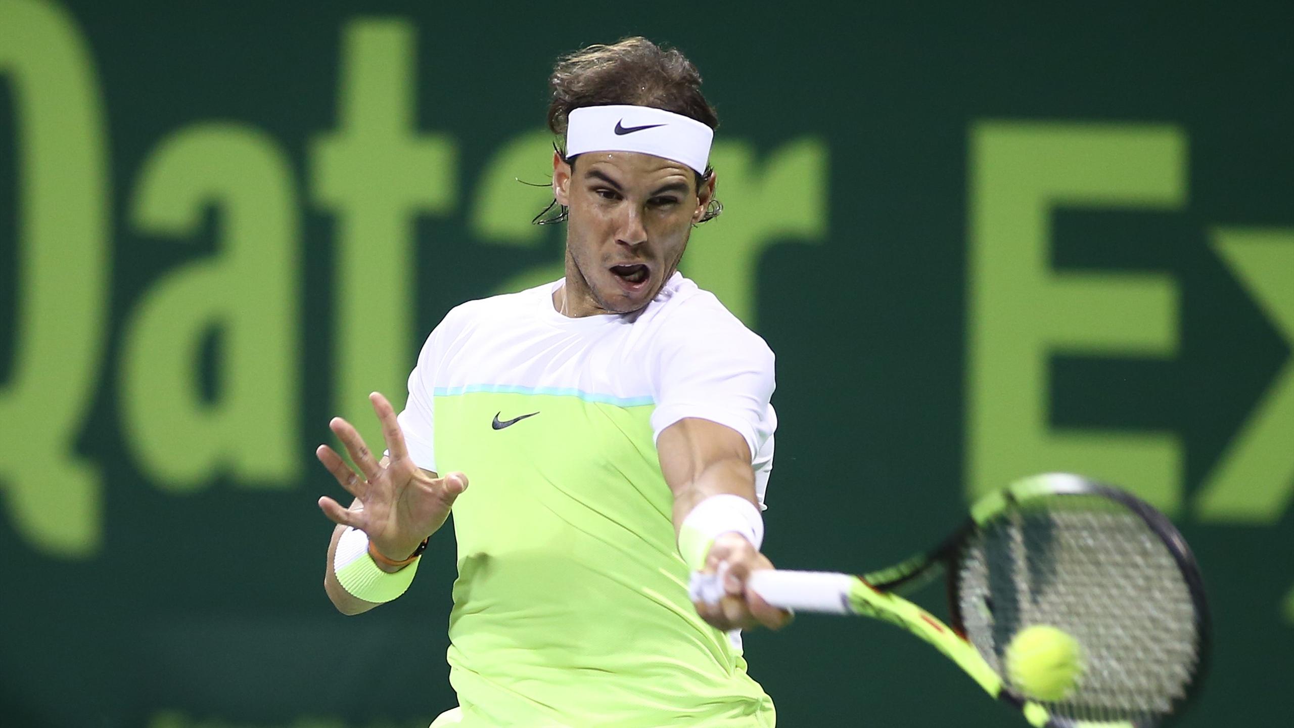 ATP - Doha : Contre Kuznetsov, Nadal a lutté et Nadal a gagné - Eurosport