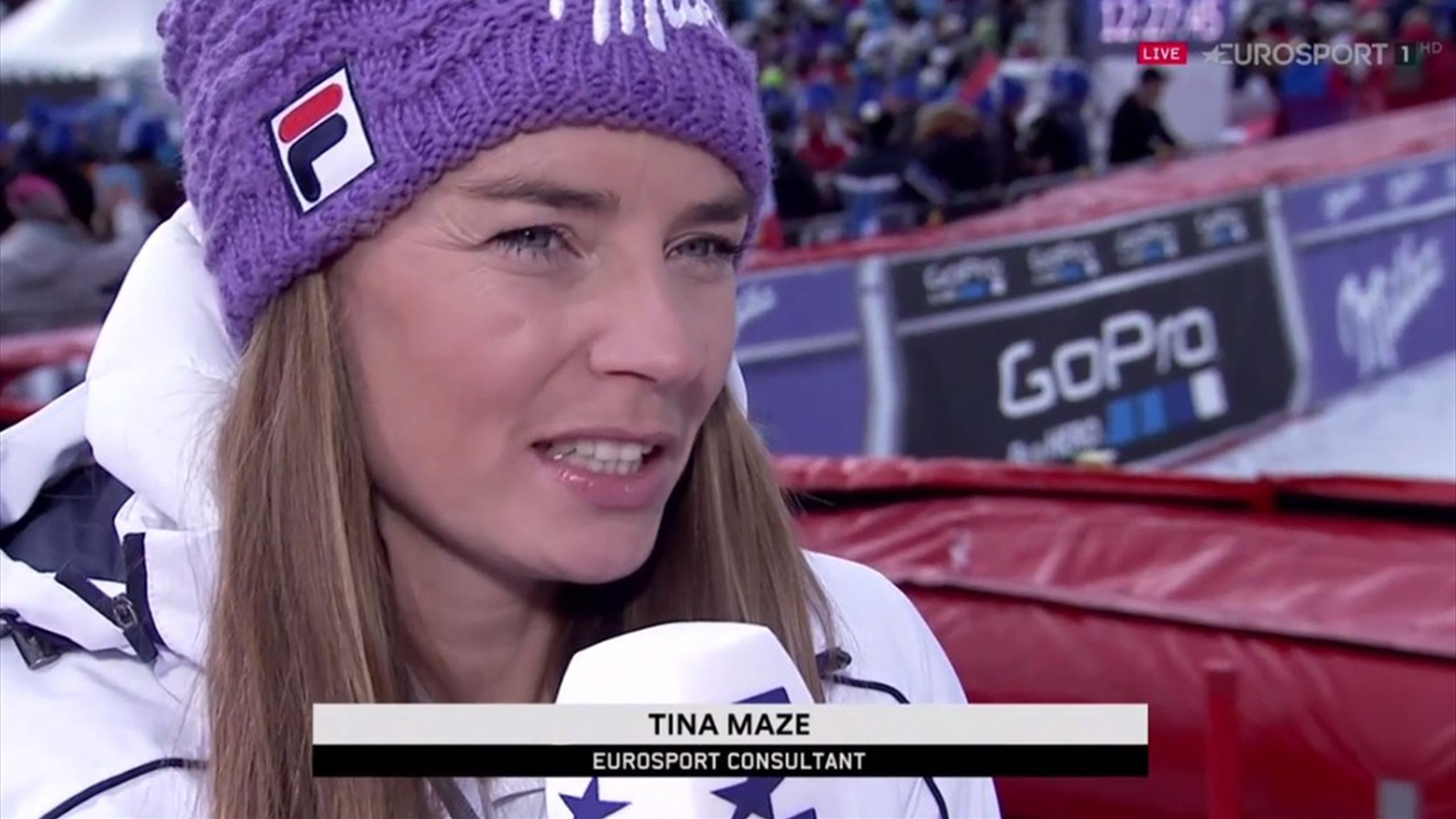 Tina Maze wird Expertin für Eurosport beim Weltcup-Saisonfinale in St ...