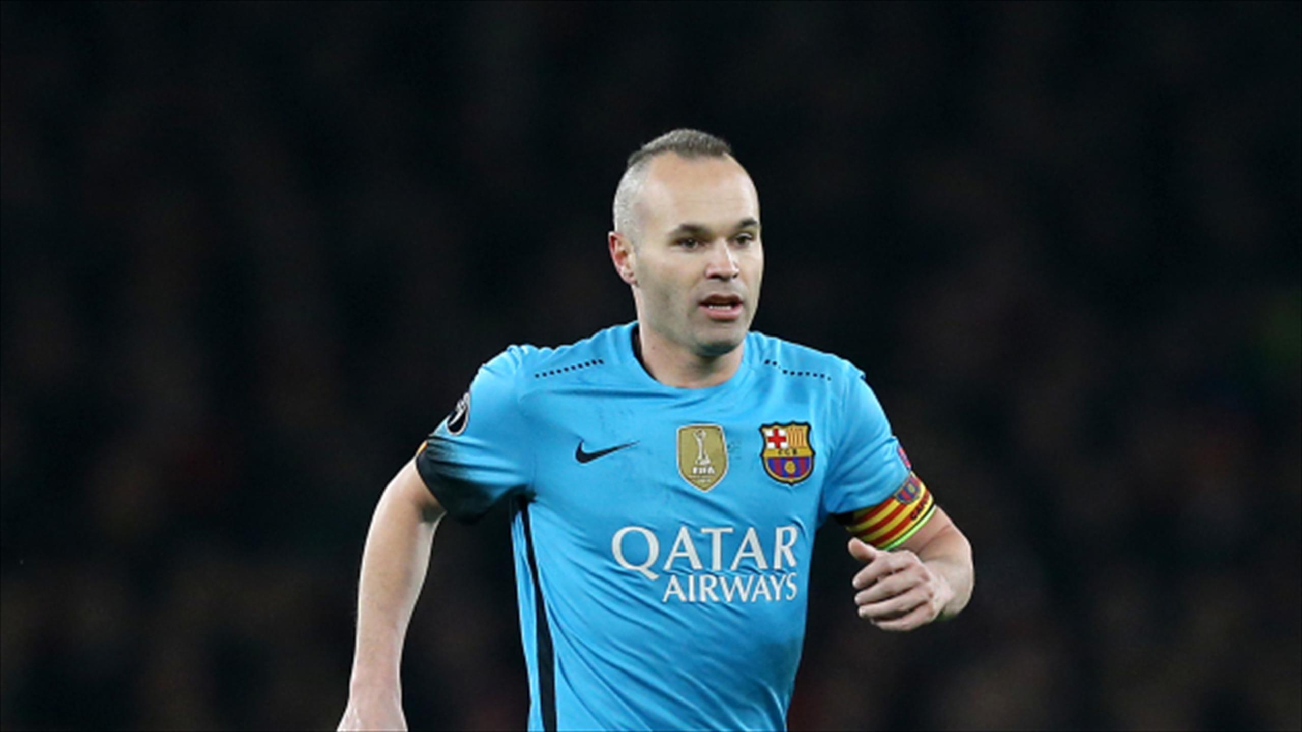 Iniesta: "Vincere il Clasico per rendere omaggio a Cruyff" - Eurosport