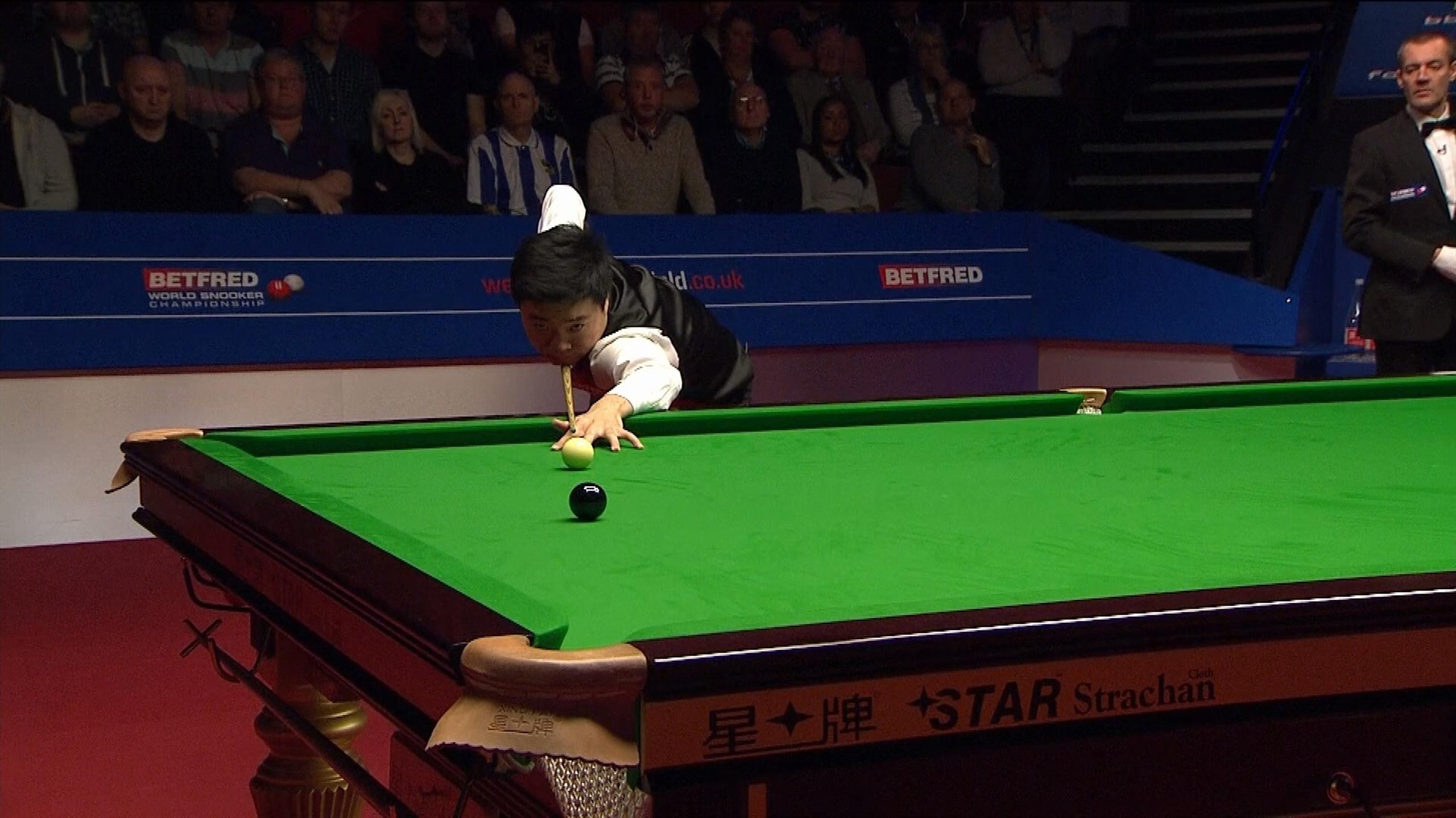 Snooker-WM 2016: Ding Junhui macht 128er-Break im Halbfinale perfekt ...