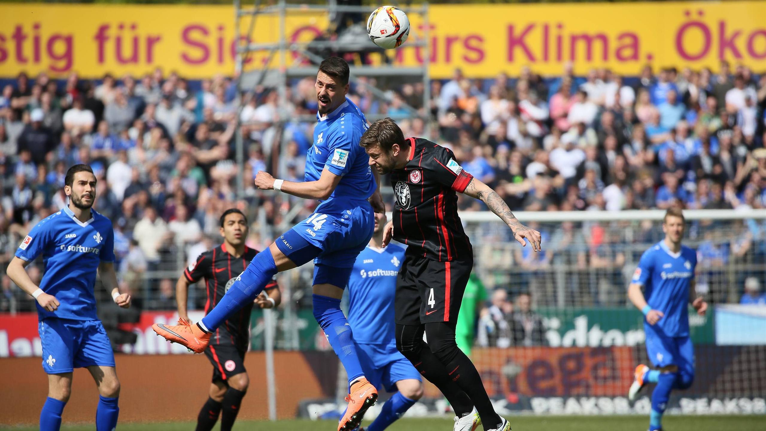 Darmstadt 98 verliert gegen Eintracht Frankfurt im Abstiegsduell ...