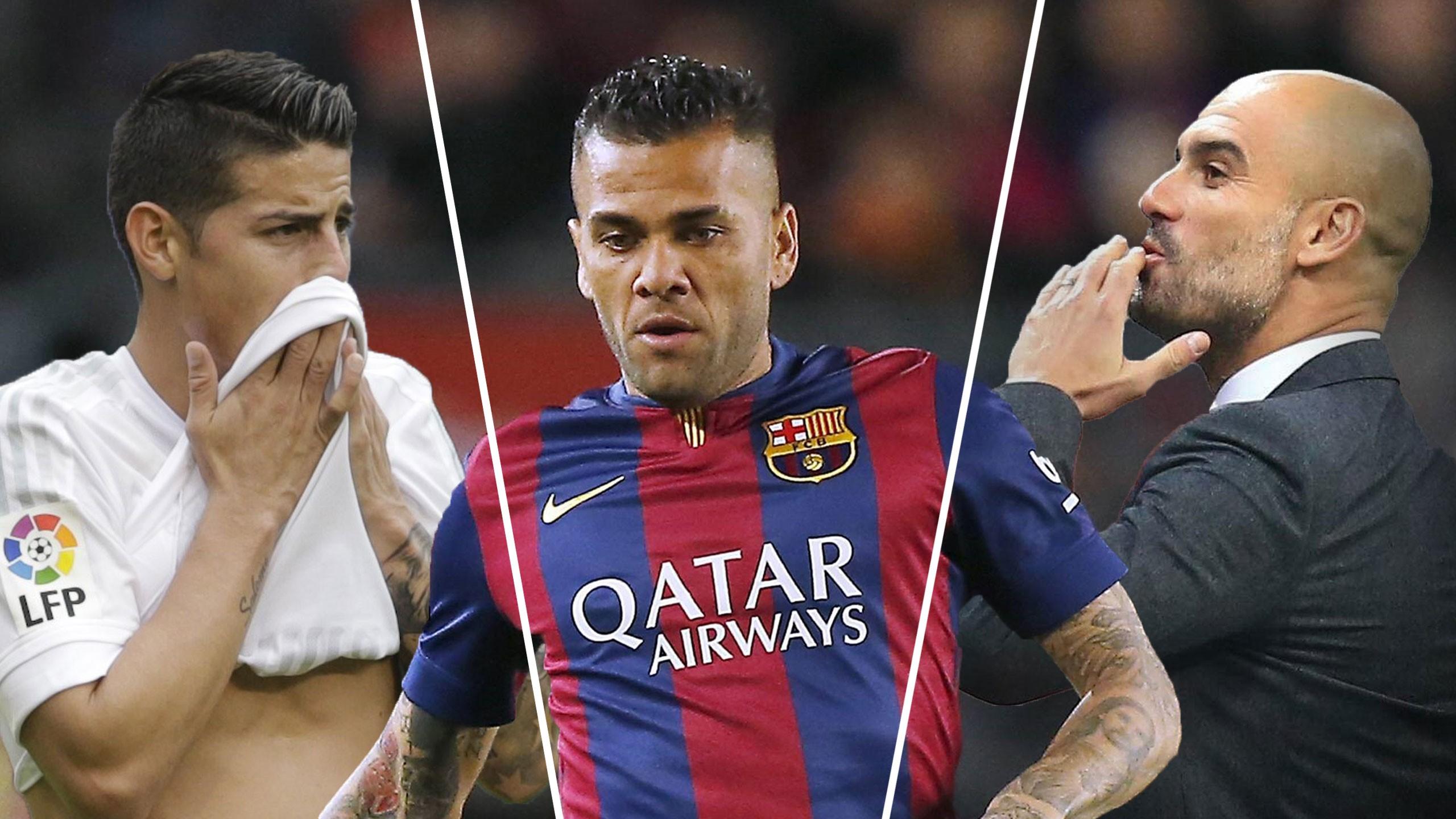 James, Alves y Guardiola, los nombres del día - Eurosport