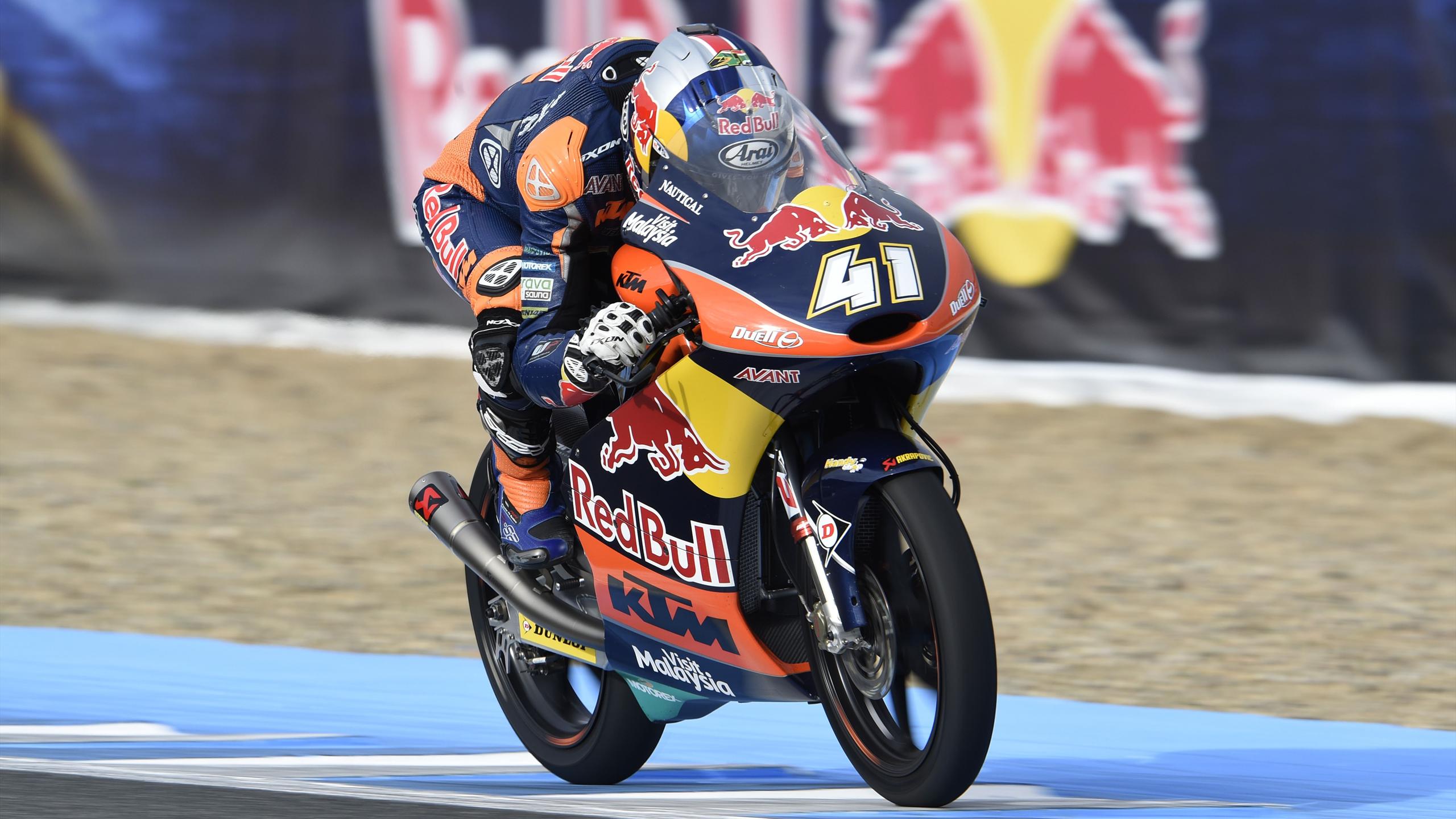 Moto3 : Le Sud-Africain Brad Binder (KTM) en pole - Eurosport