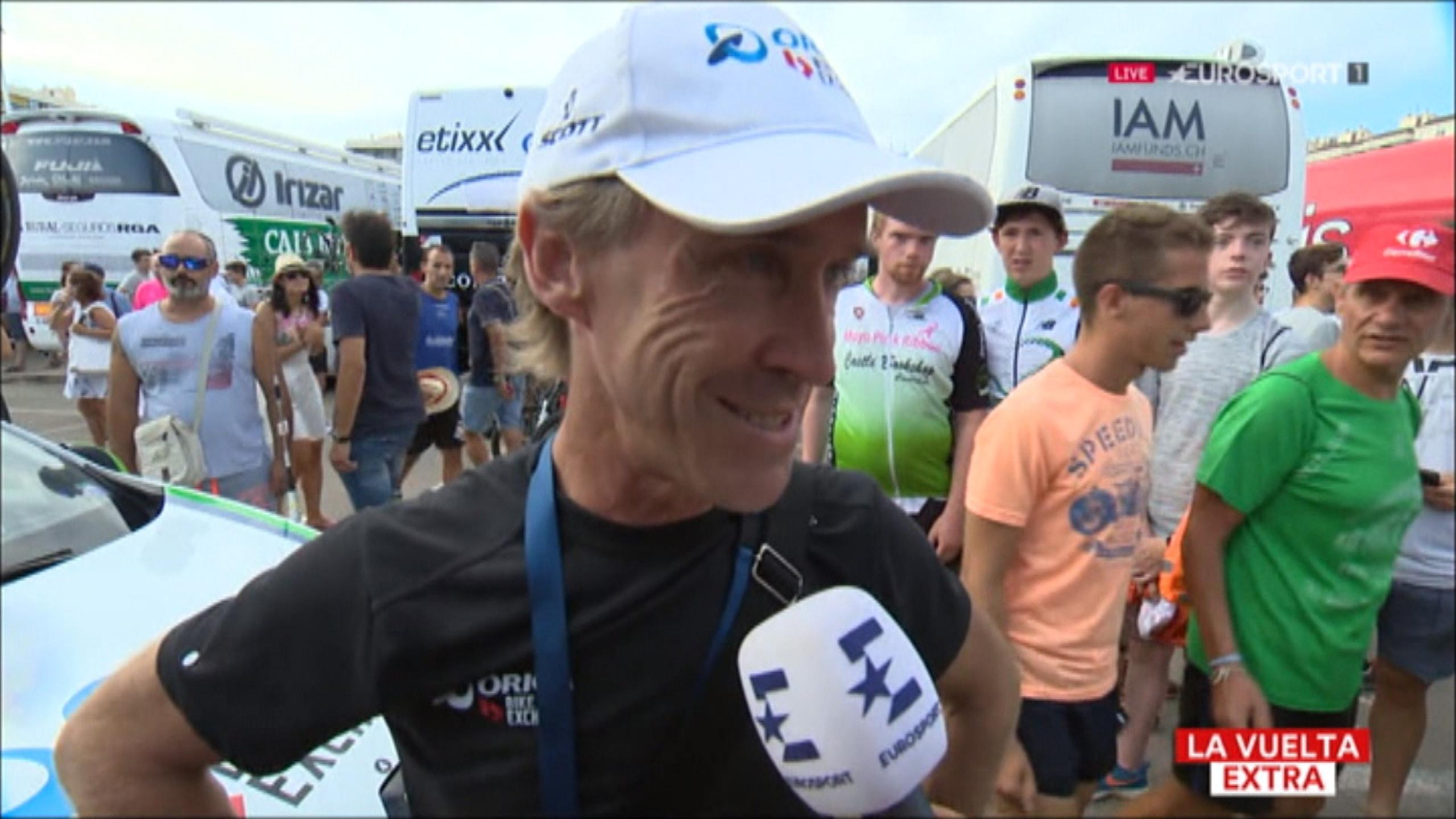 Video - Vuelta: Interview mit Neil Stephens vom Team Orica-BikeExchange ...