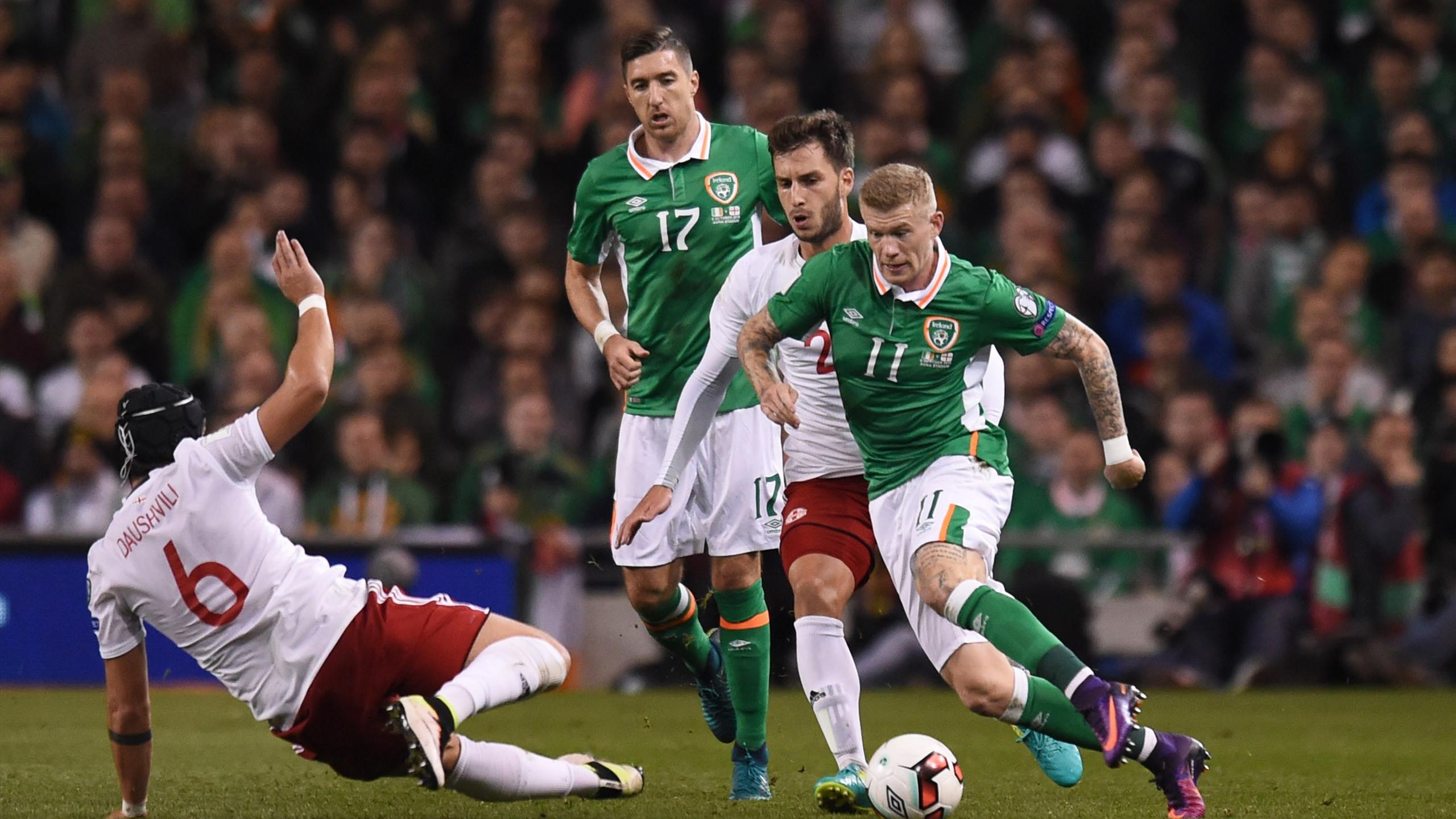 Coleman scores as Ireland claim fortunate victory over Georgia in Group ...