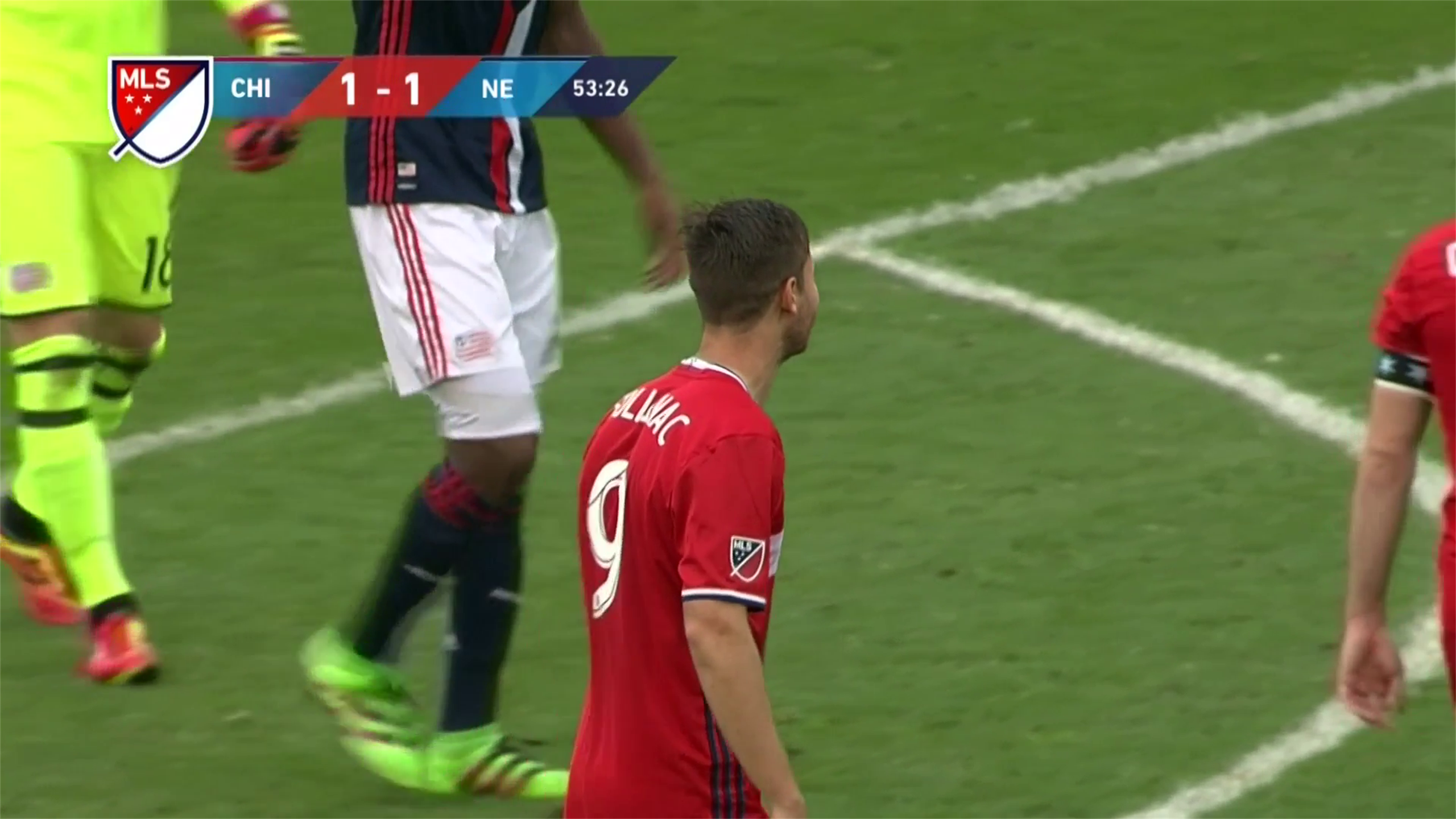 MLS: Luis Solignac von Chicago Fire sieht gegen New England Revolution ...
