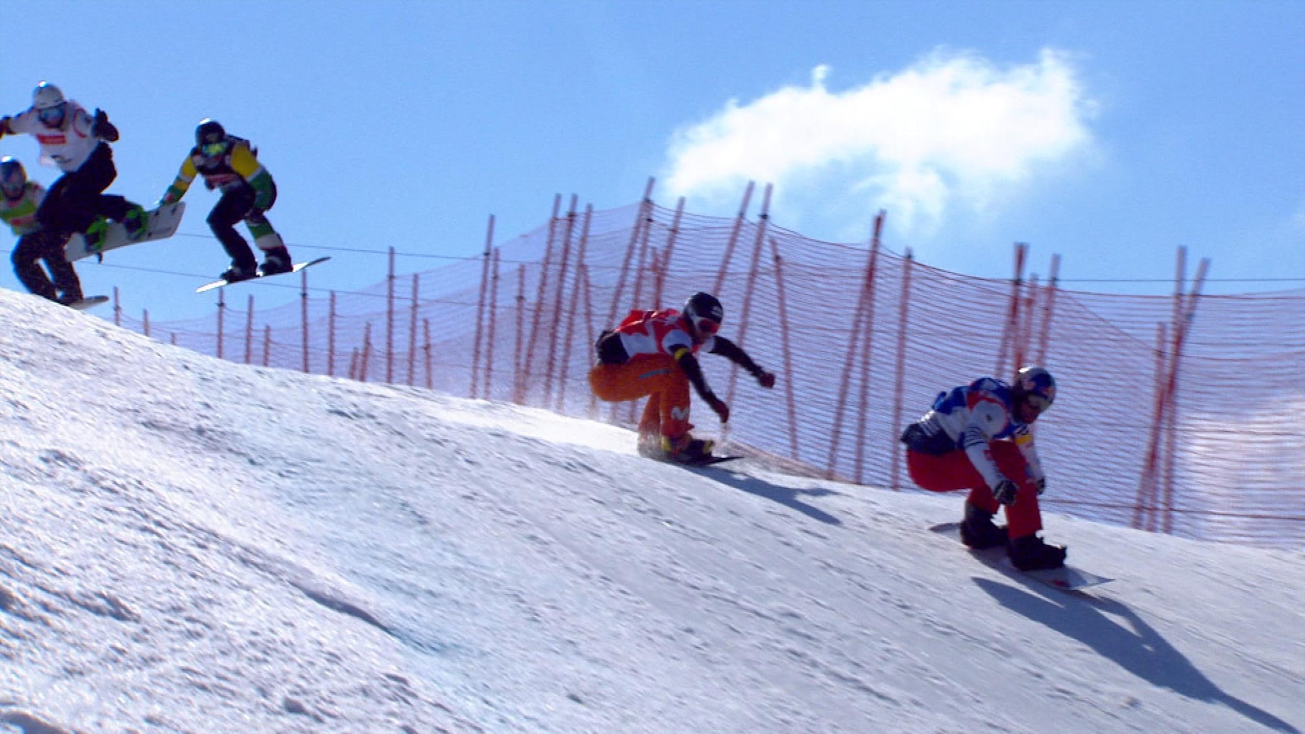 Pierre Vaultier triumphs in Veysonnaz snowboard cross final - Snowboard ...