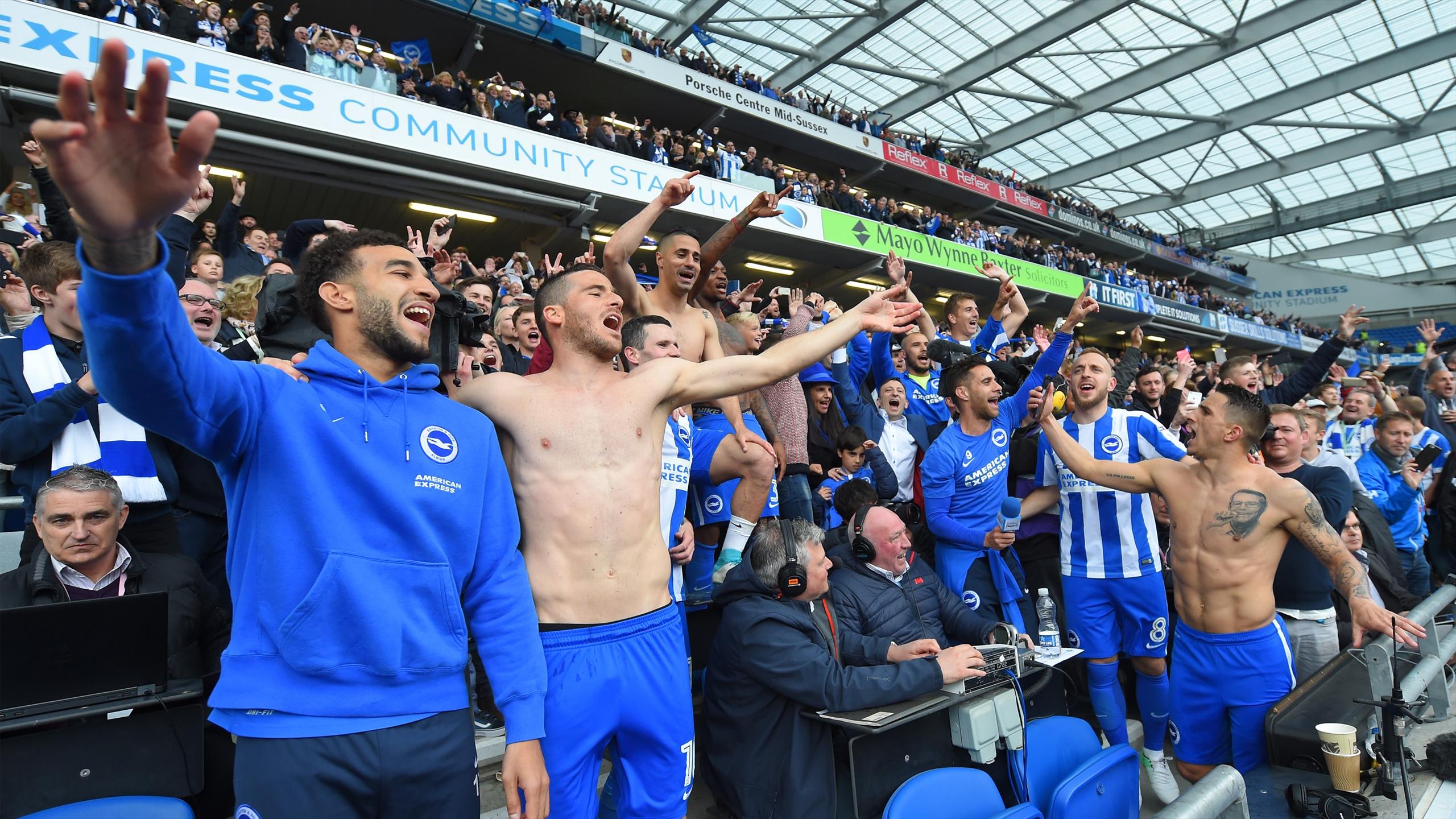 Premier League : Brighton de retour dans l'élite 34 ans après l'avoir ...