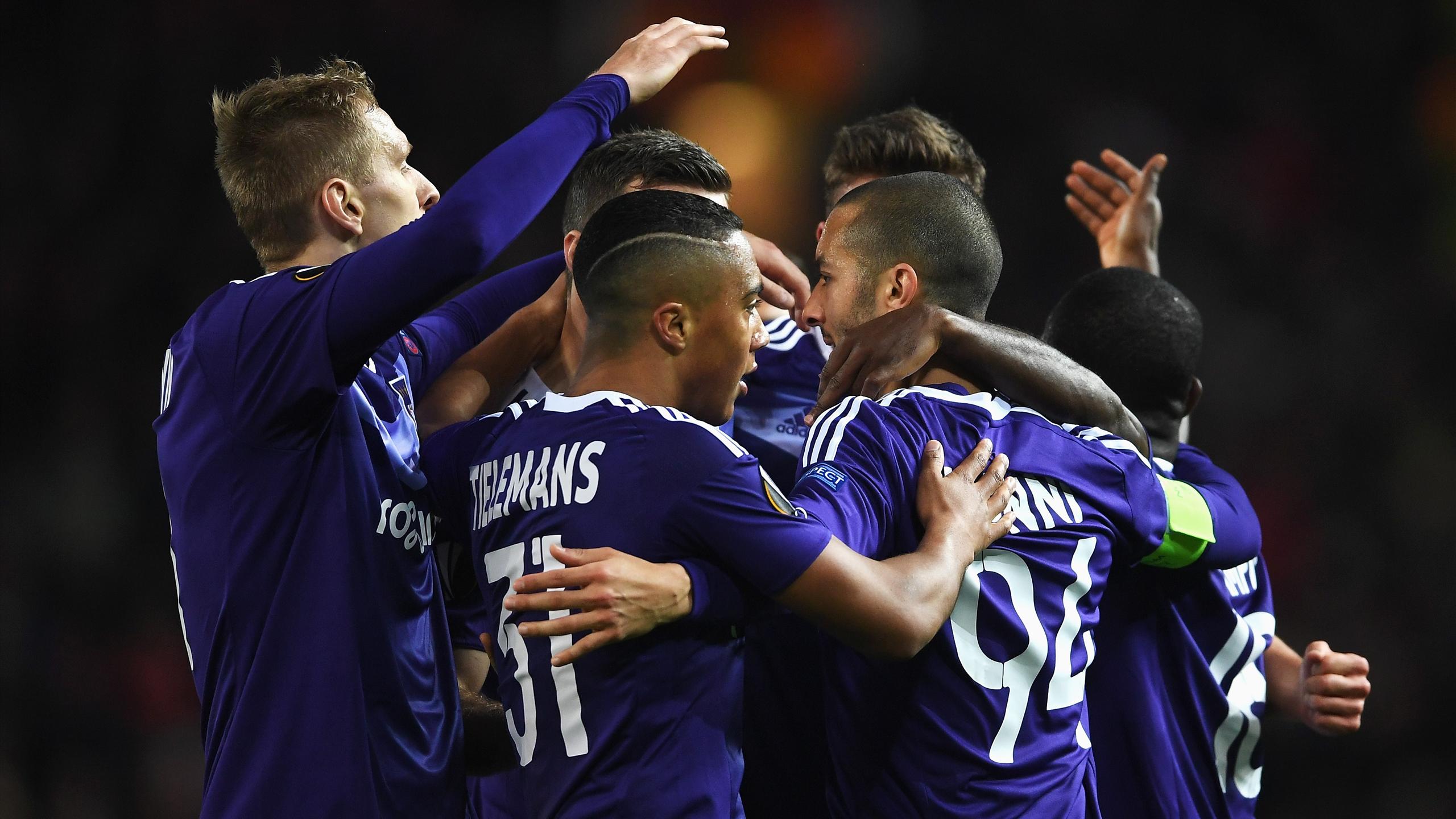 Anderlecht décroche son 34e titre de champion de Belgique - Eurosport