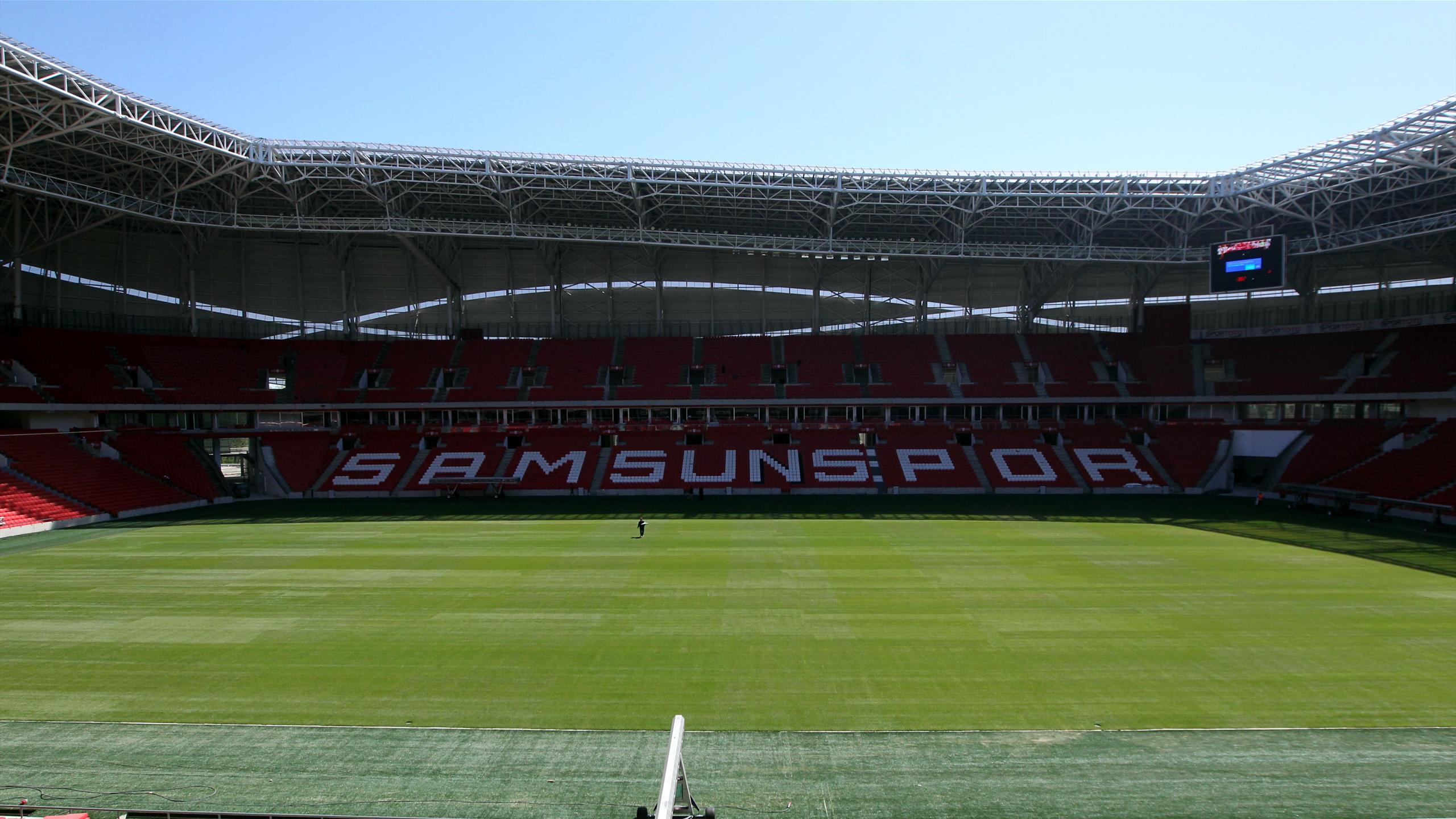 Samsunspor yeni stadını basına tanıttı - Eurosport