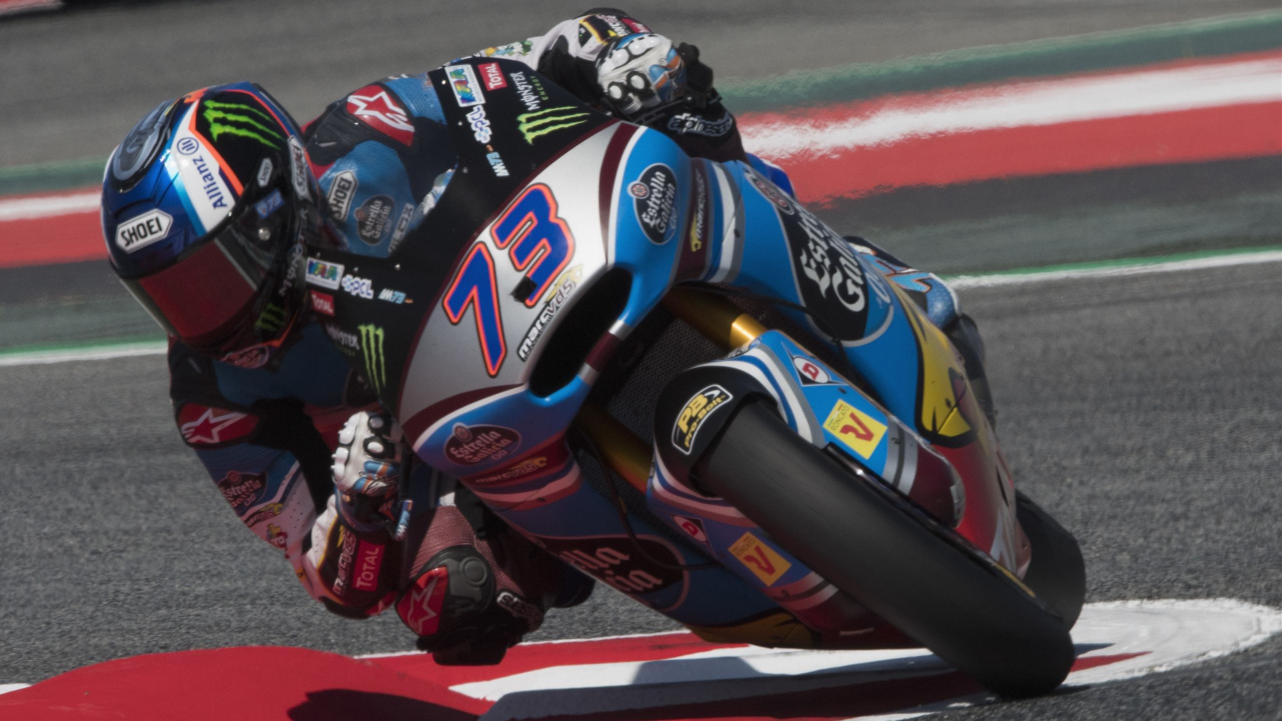 Alex Márquez deklassiert die Konkurrenz, Schrötter und Cortese gestürzt ...