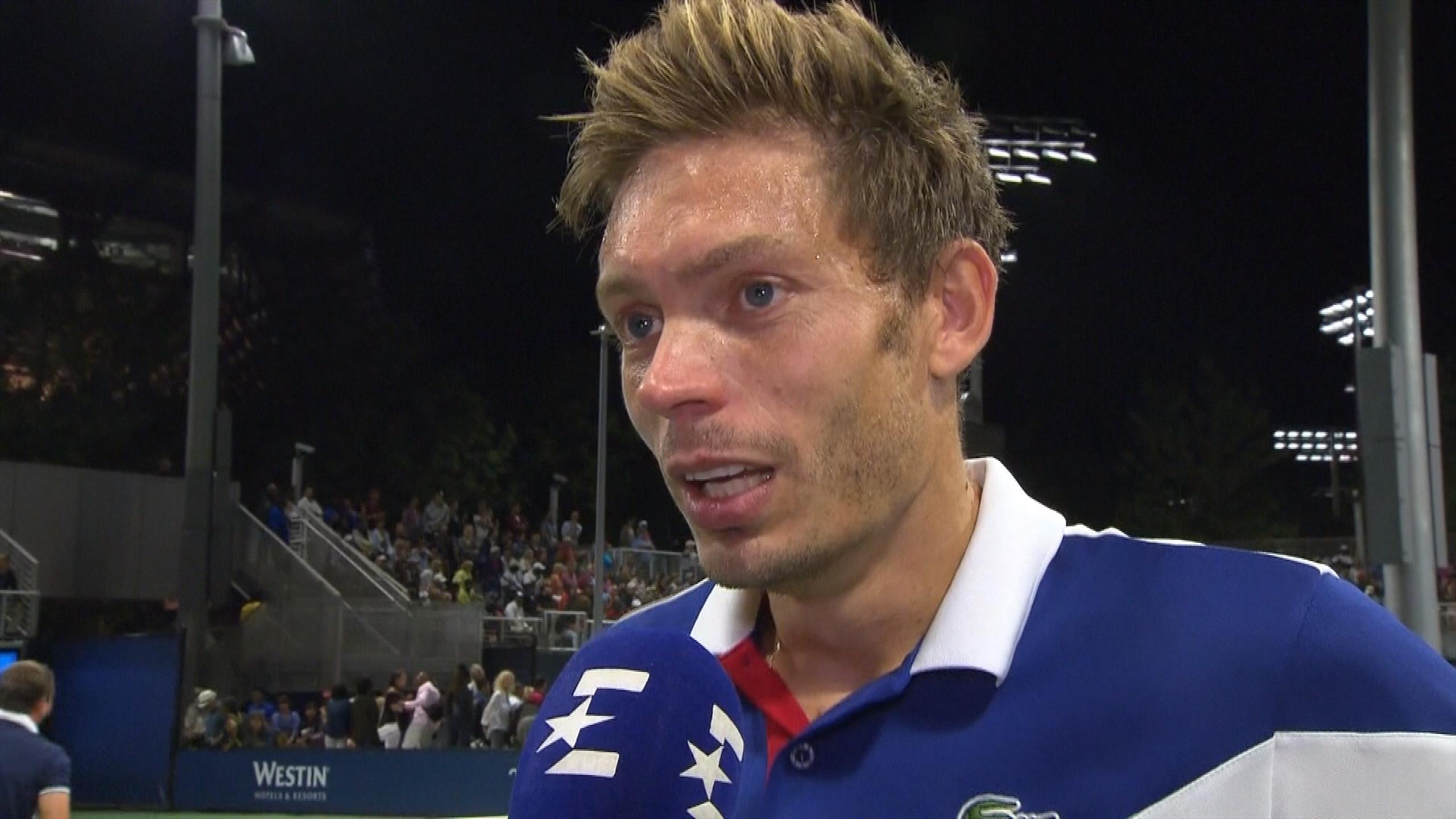 VIDEO - Nicolas Mahut : "C'est la victoire en Grand Chelem dont je suis ...