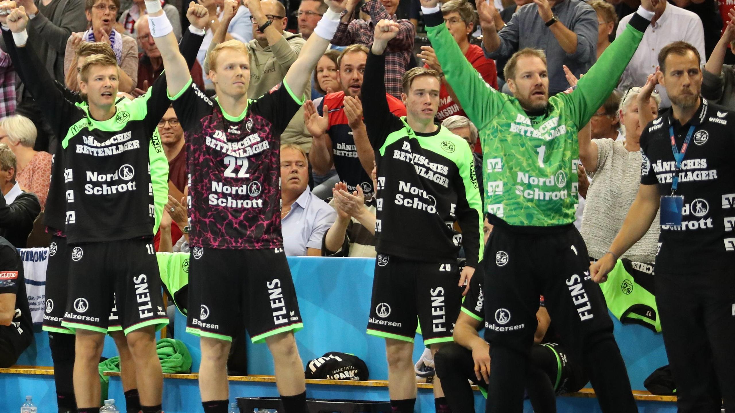 Handball-Champions-League: SG Flensburg-Handewitt gewinnt gegen Aalborg ...